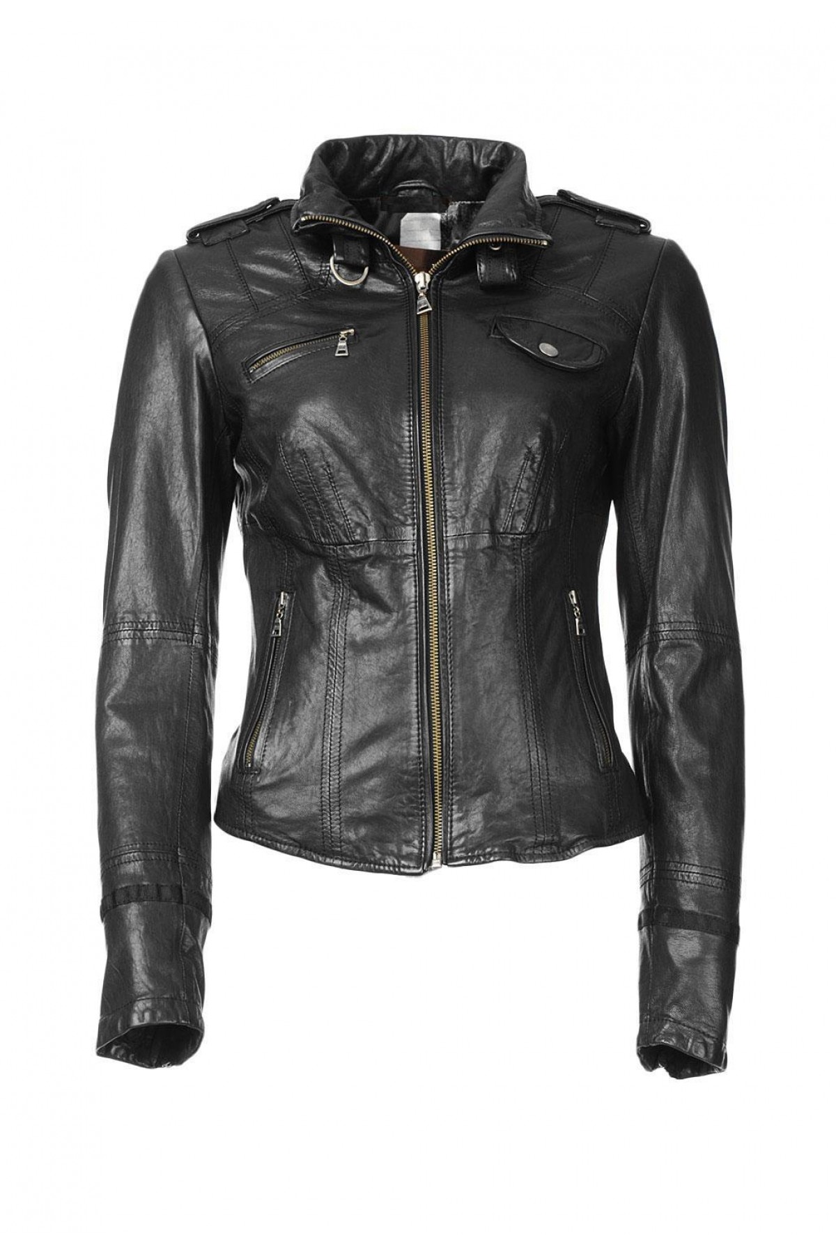Arrow Sara Lance Leather Jacket | Caity Lotz Black Jacket