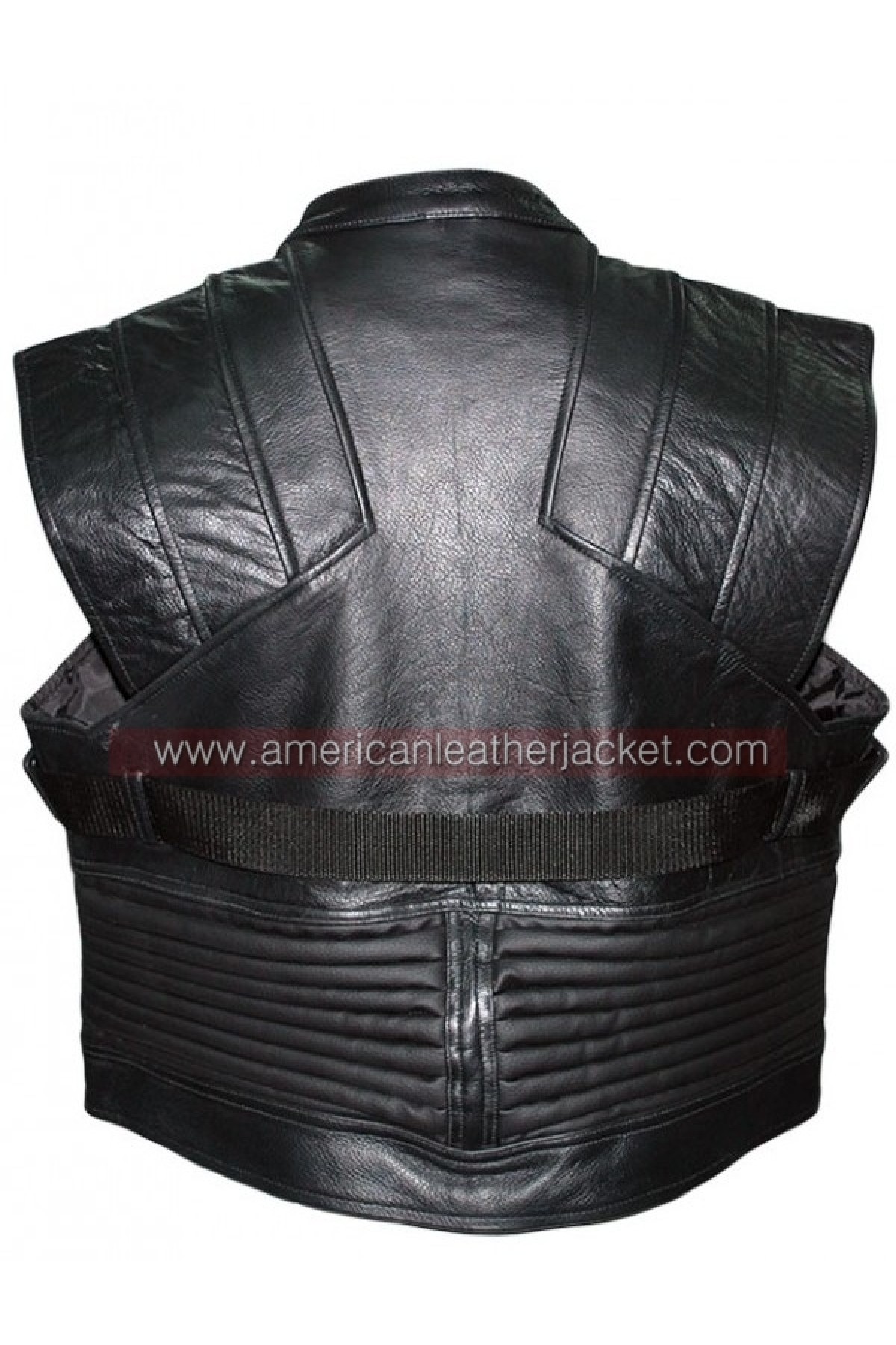 Jeremy Renner Hawkeye Leather Vest | Avengers Leather Costume