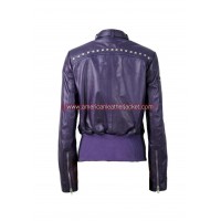 Cameron Phillips Leather Jacket | Terminator TSCC Summer Glau Jacket