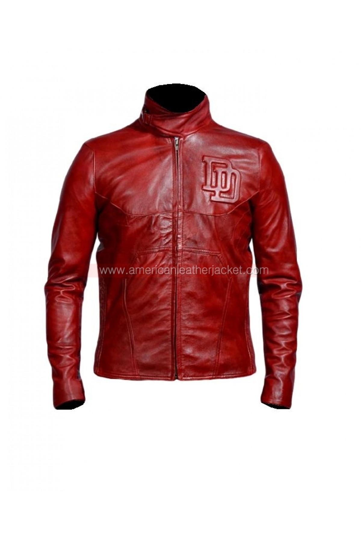 Daredevil Red Leather Jacket | Comic Superhero Costume