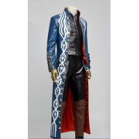 Devil May Cry 3 Vergil Leather Jacket Coat for sale