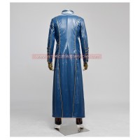 Devil May Cry 3 Vergil Leather Jacket Coat for sale