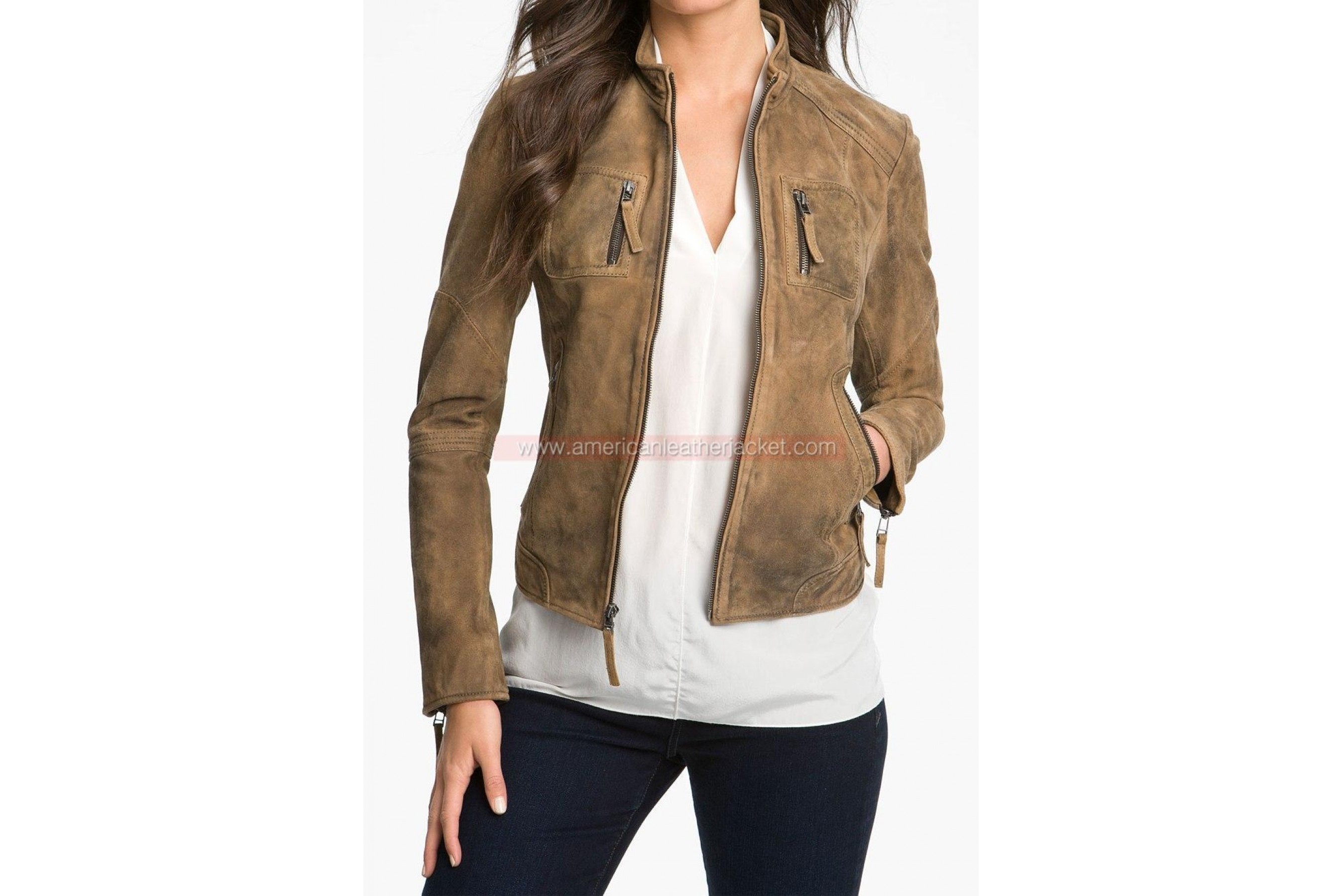 Elena Gilbert Leather Jacket The Vampire Diaries Season 4