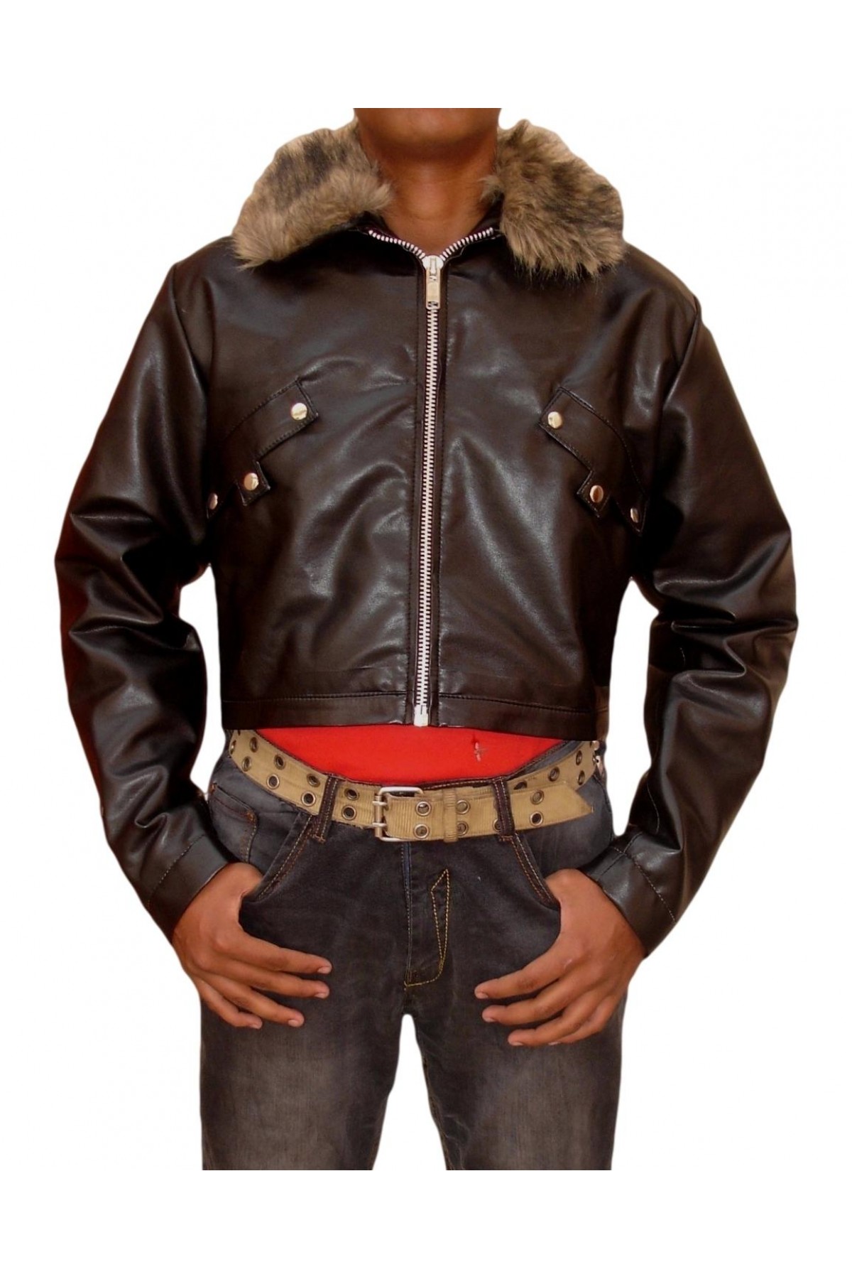 Squall Leonhart Leather Jacket - Final Fantasy VIII Squall Jacket