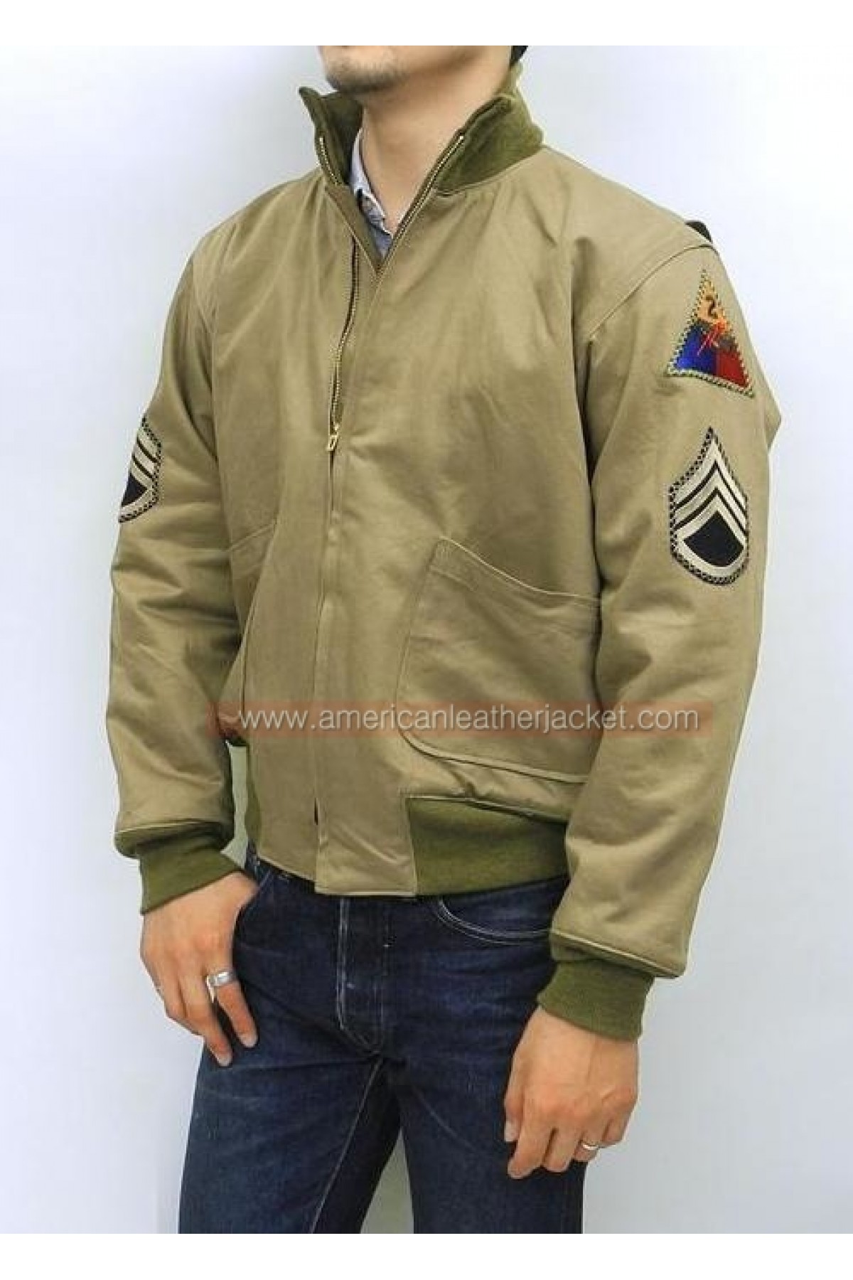 Brad Pitt Fury Jacket | WW2 2014 Movie Jacket