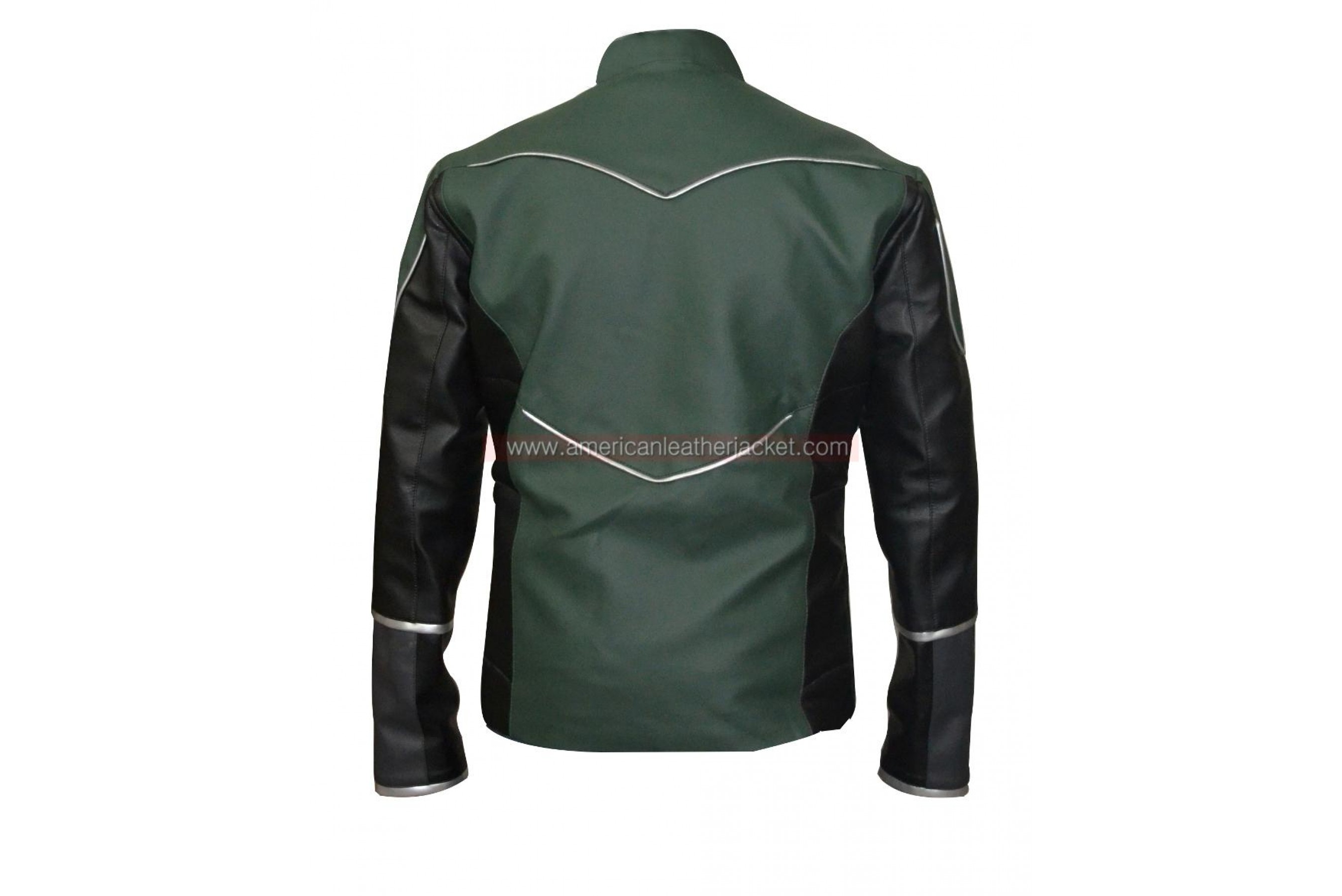Green Lantern Guy Gardner Leather Jacket | Hal Jordan Costume