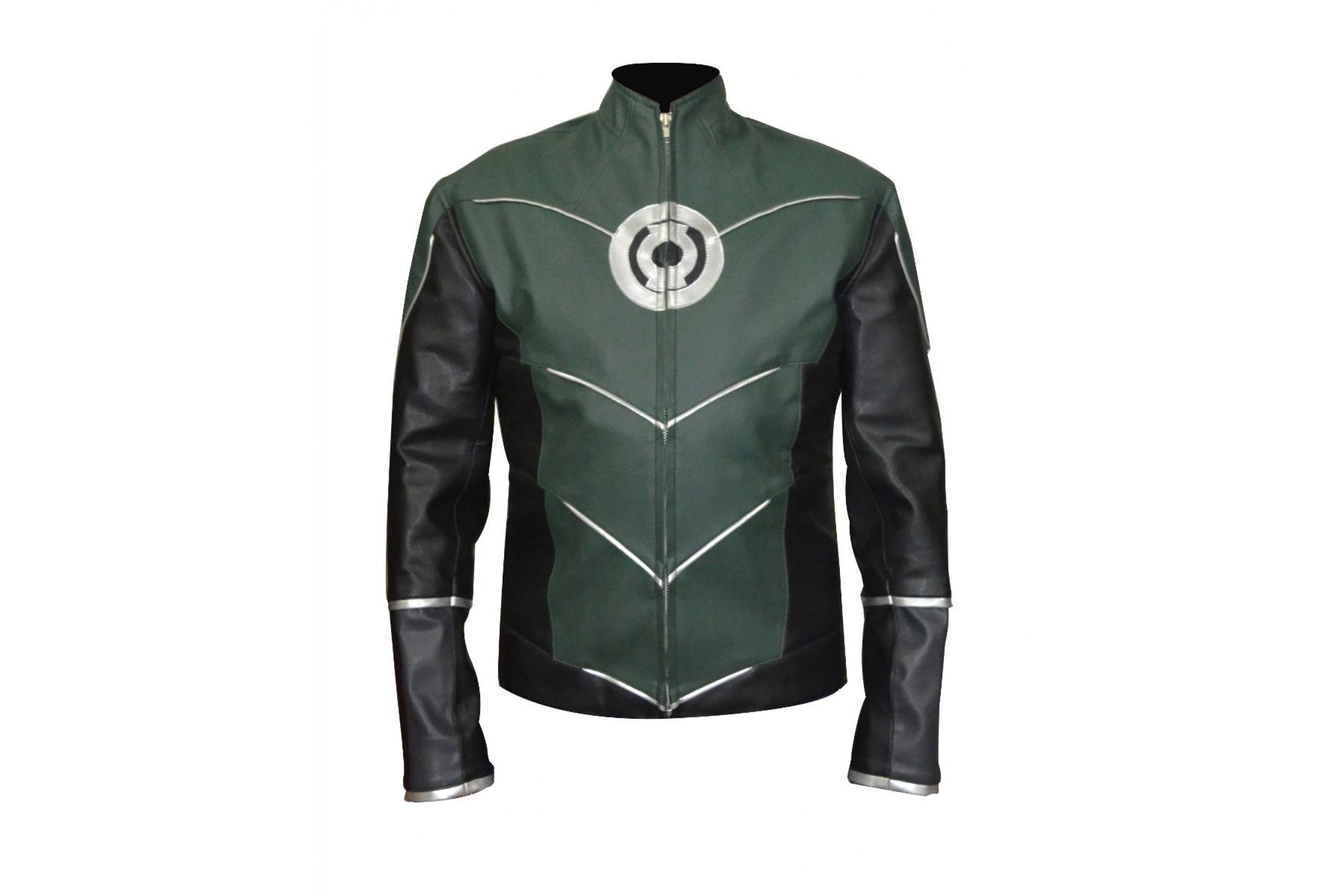 Green Lantern Guy Gardner Leather Jacket | Hal Jordan Costume