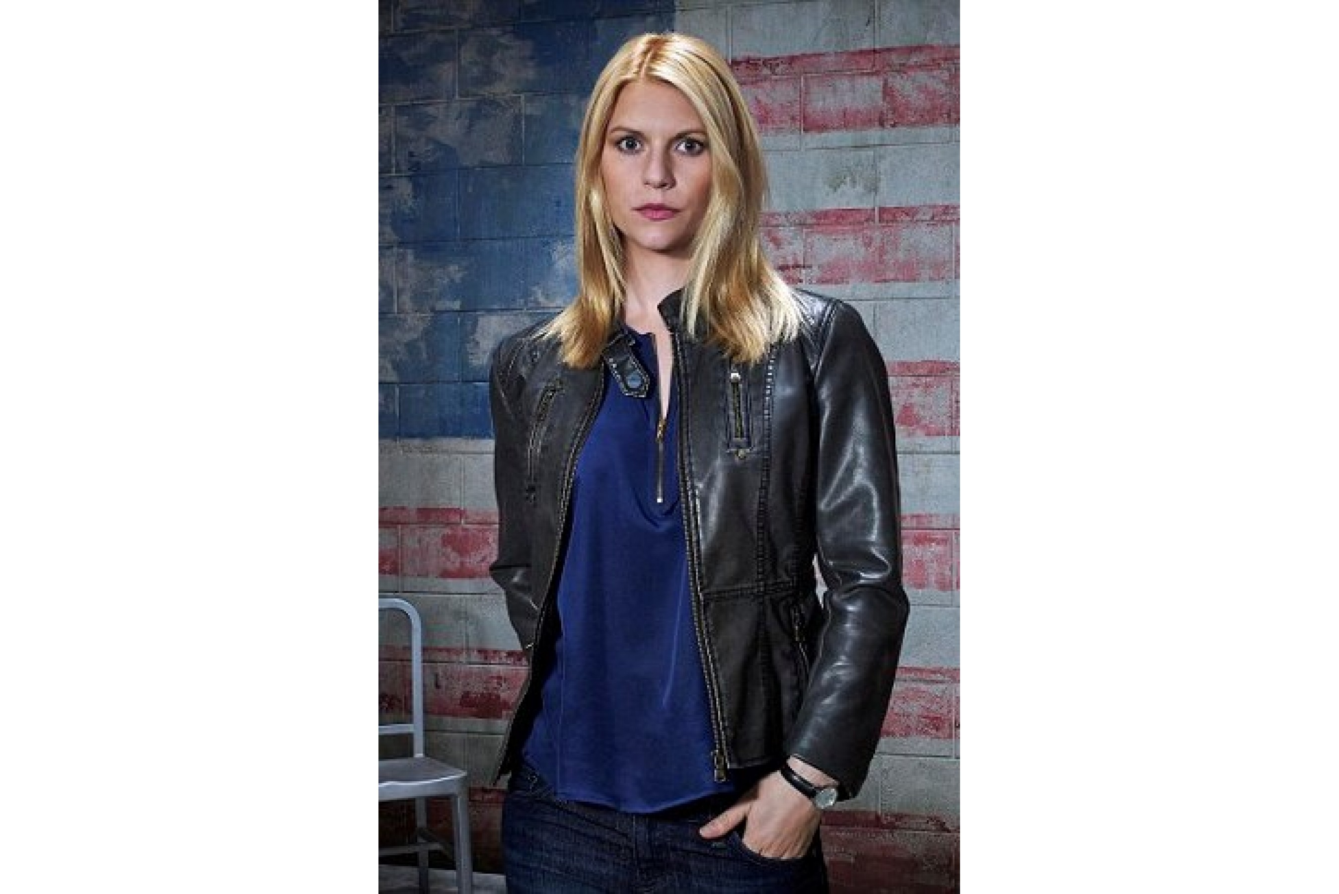 Homeland Carrie Mathison Leather Jacket | Claire Danes Jacket