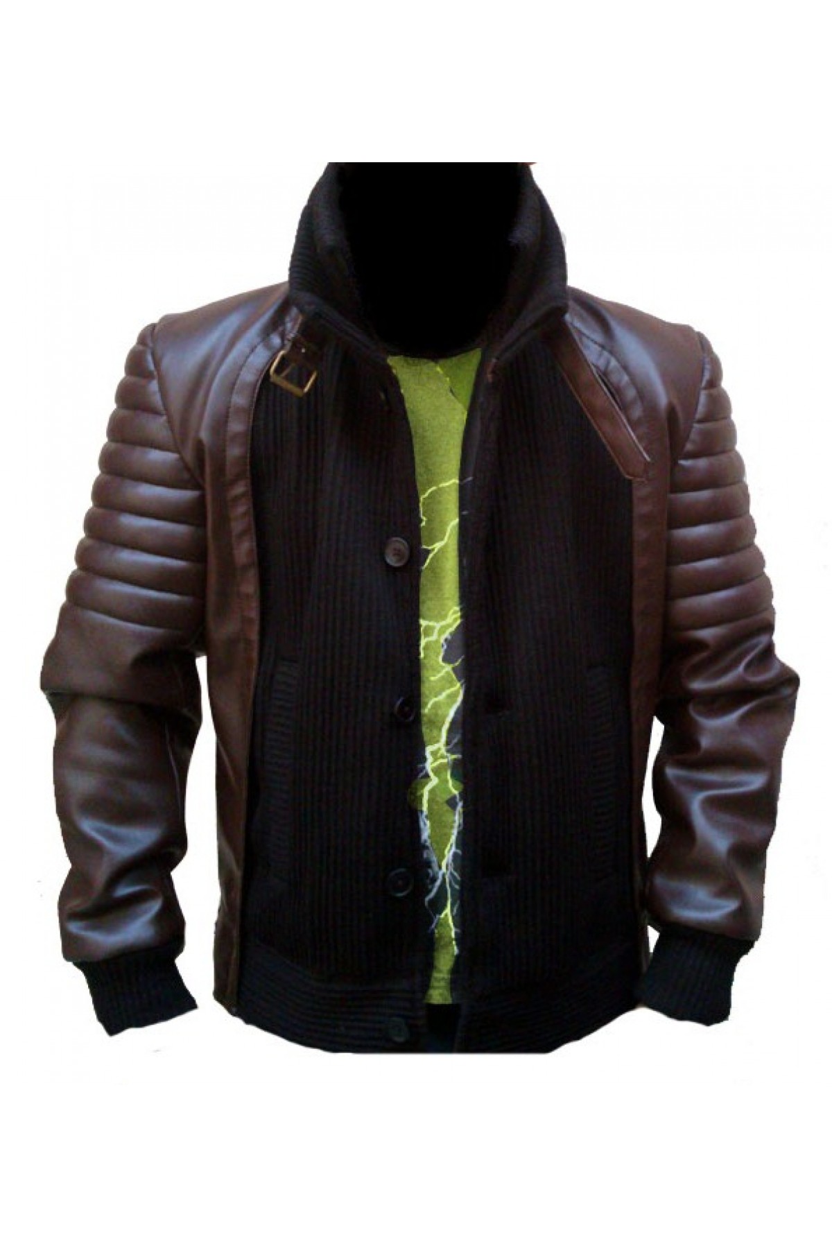 Horns Daniel Radcliffe Leather Jacket | Ig Perrish Jacket