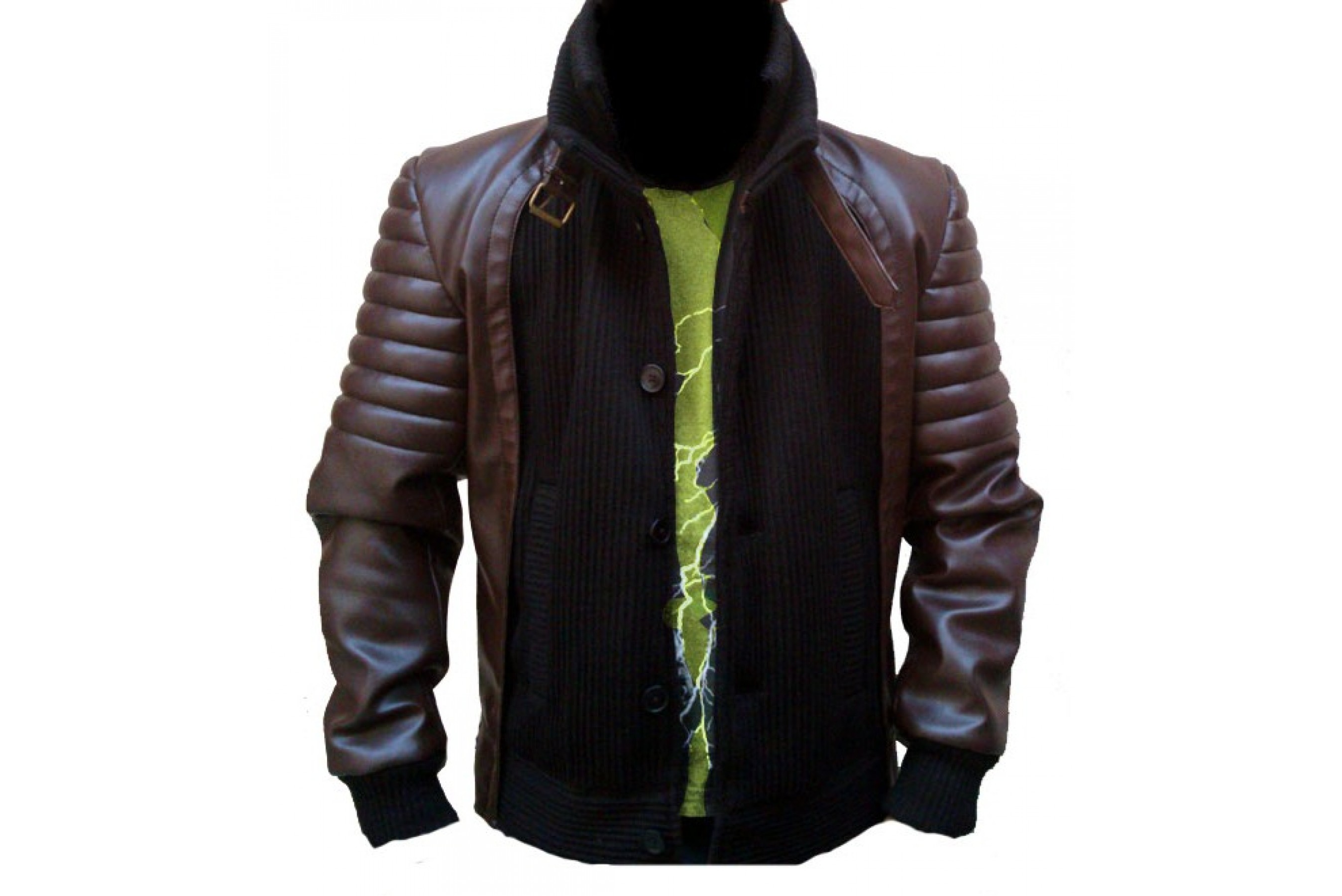 Horns Daniel Radcliffe Leather Jacket | Ig Perrish Jacket