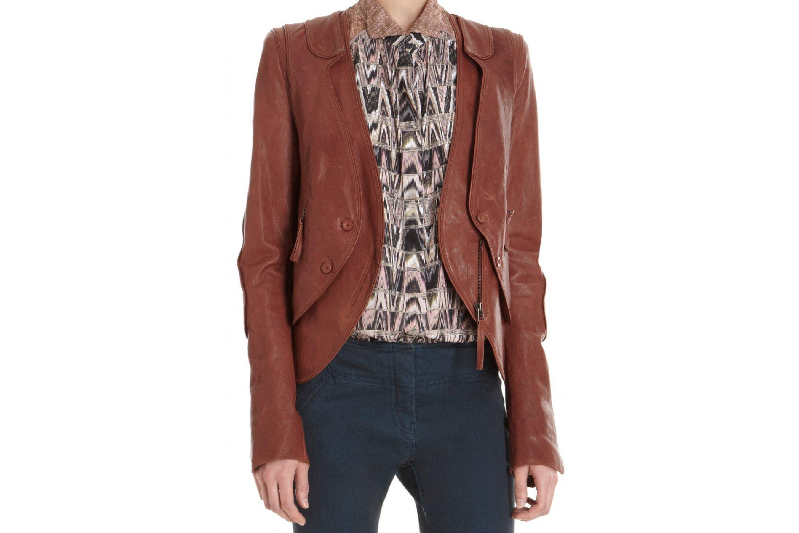 Kate Beckett Castle Leather Jacket - Stana Katic Jacket