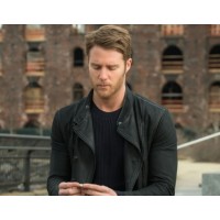 Limitless Brian Finch Black Suede Leather Jacket