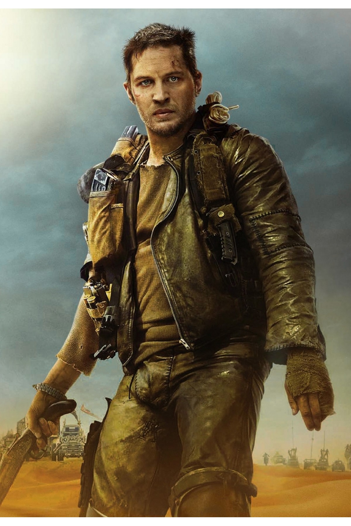 Mad Max Fury Road Tom Hardy Leather Jacket | Max Rockatansky Costume