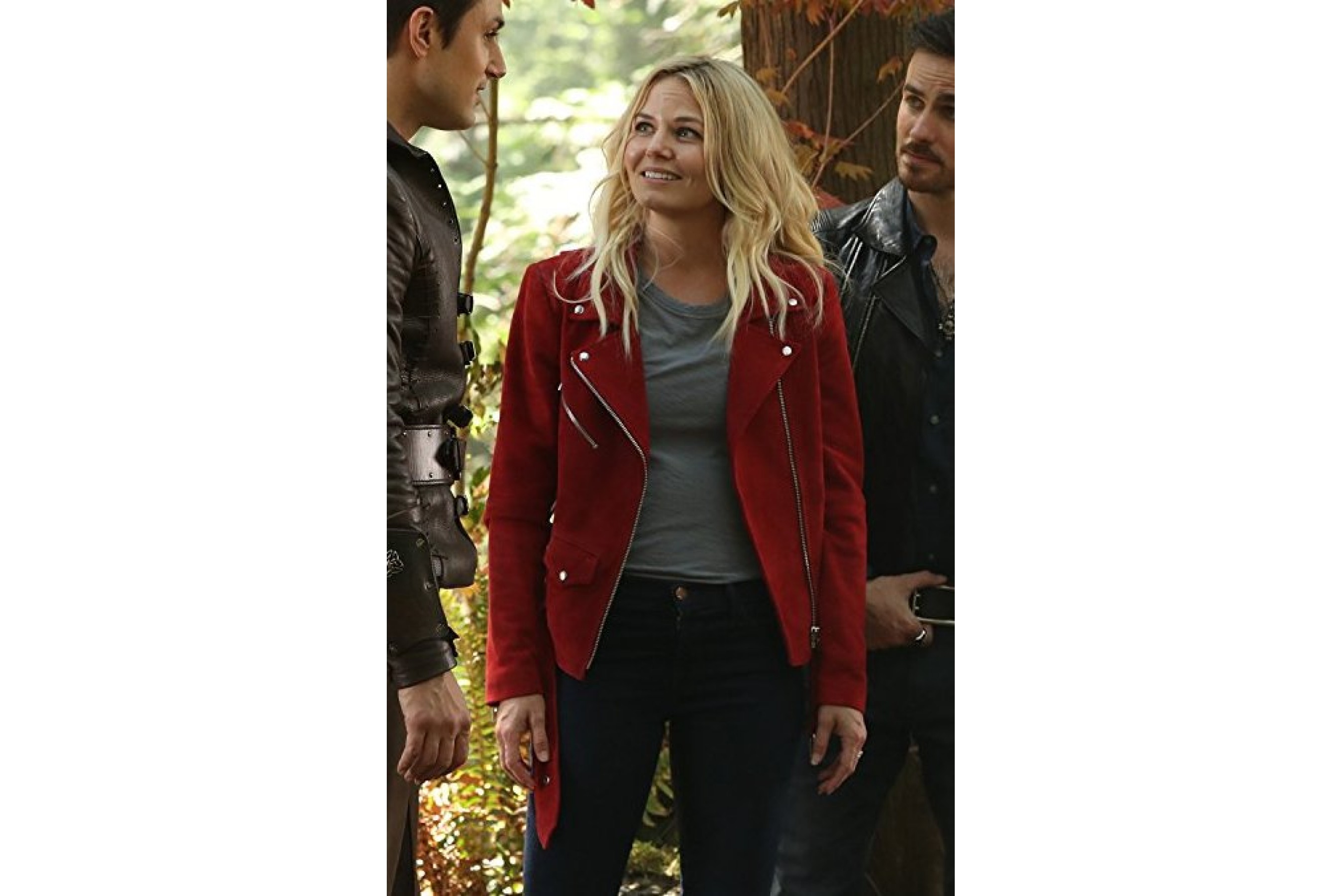 Once Upon a Time Season 7 Emma Swan Red Jacket