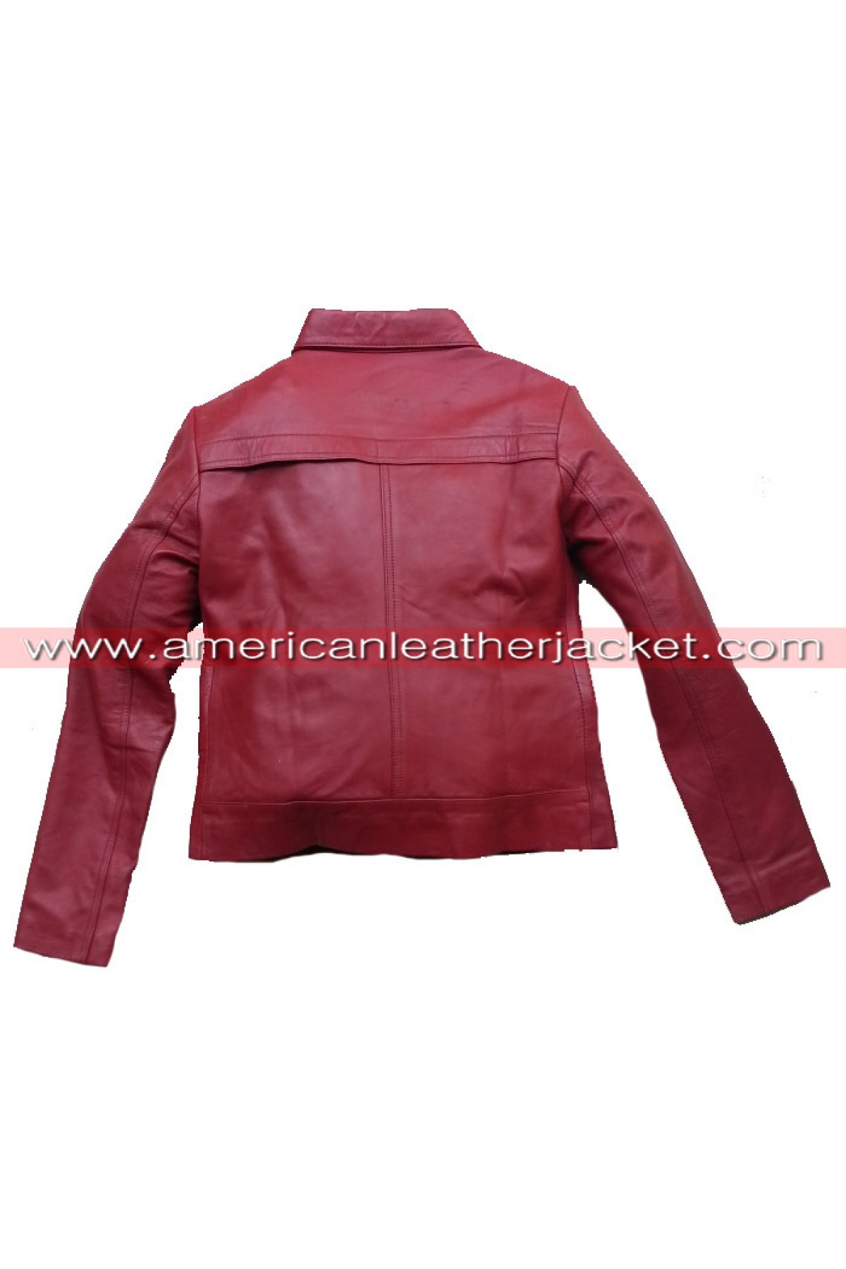 Once Upon a Time Emma Swan Red Leather Jacket