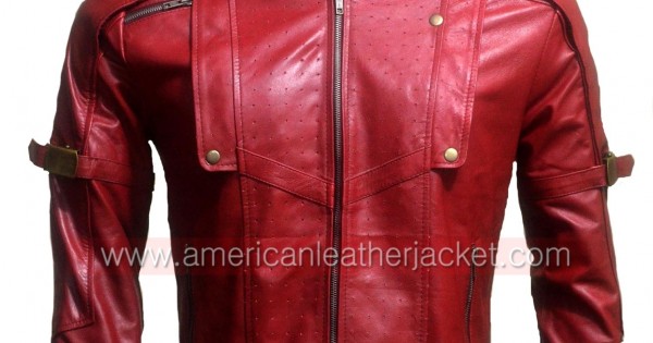Chris Pratt Guardians of the Galaxy Leather Jacket - Peter Quinn Star Lord