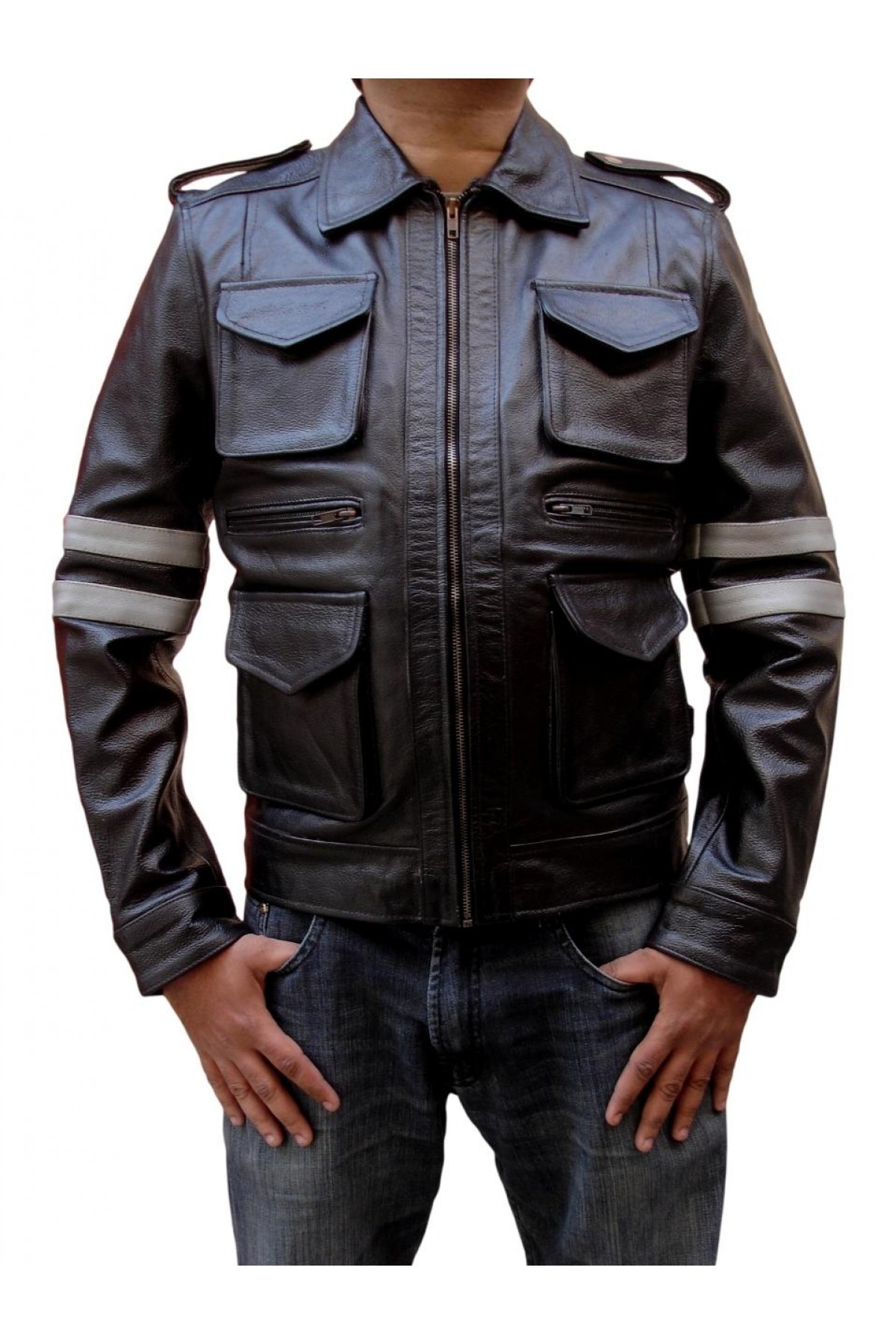 Resident Evil 6 Leon Kennedy Leather Jacket