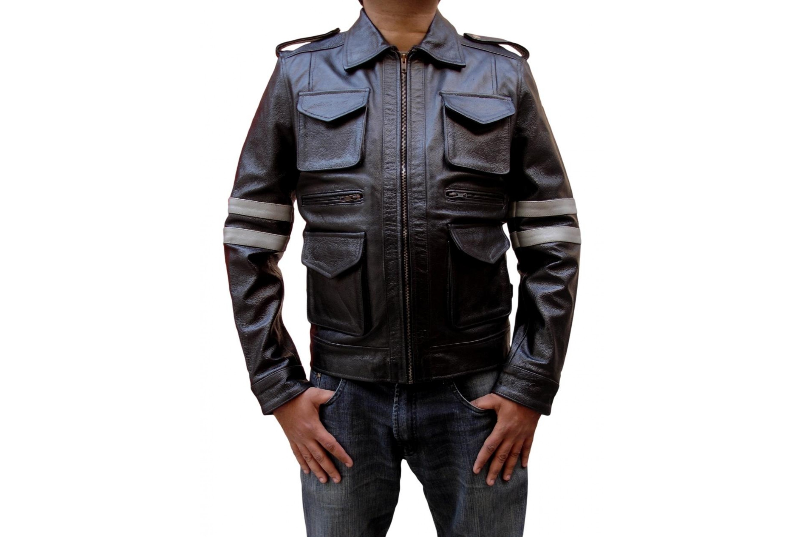 Resident Evil 6 Leon Kennedy Leather Jacket