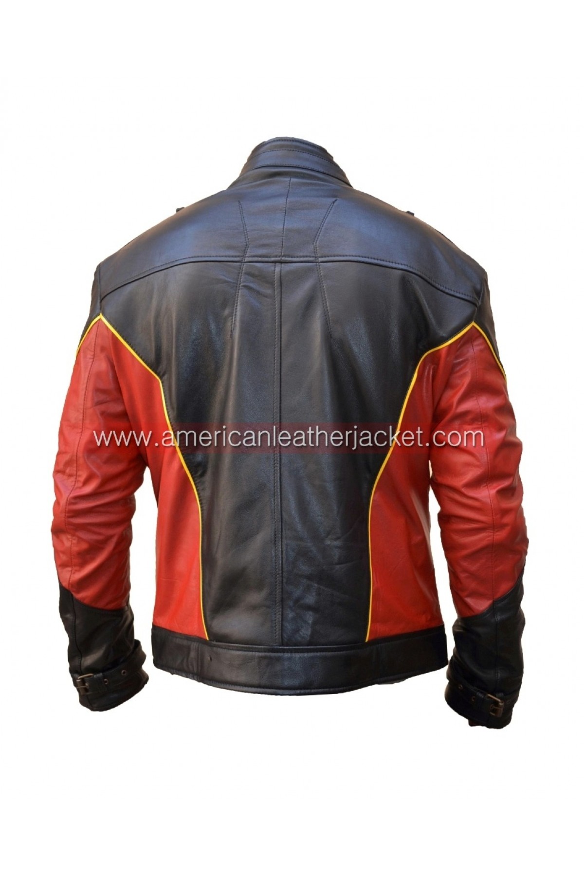 Robin Tim Drake Leather Jacket | Superhero Comic Costume