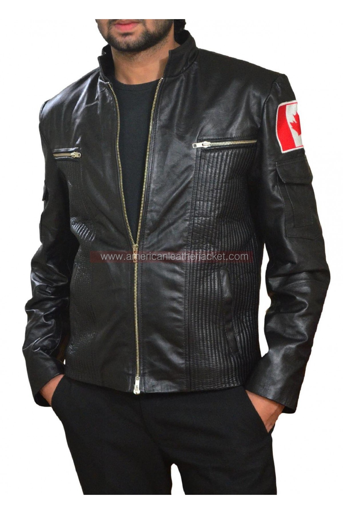 Stargate Atlantis Dr Rodney McKay Leather Jacket
