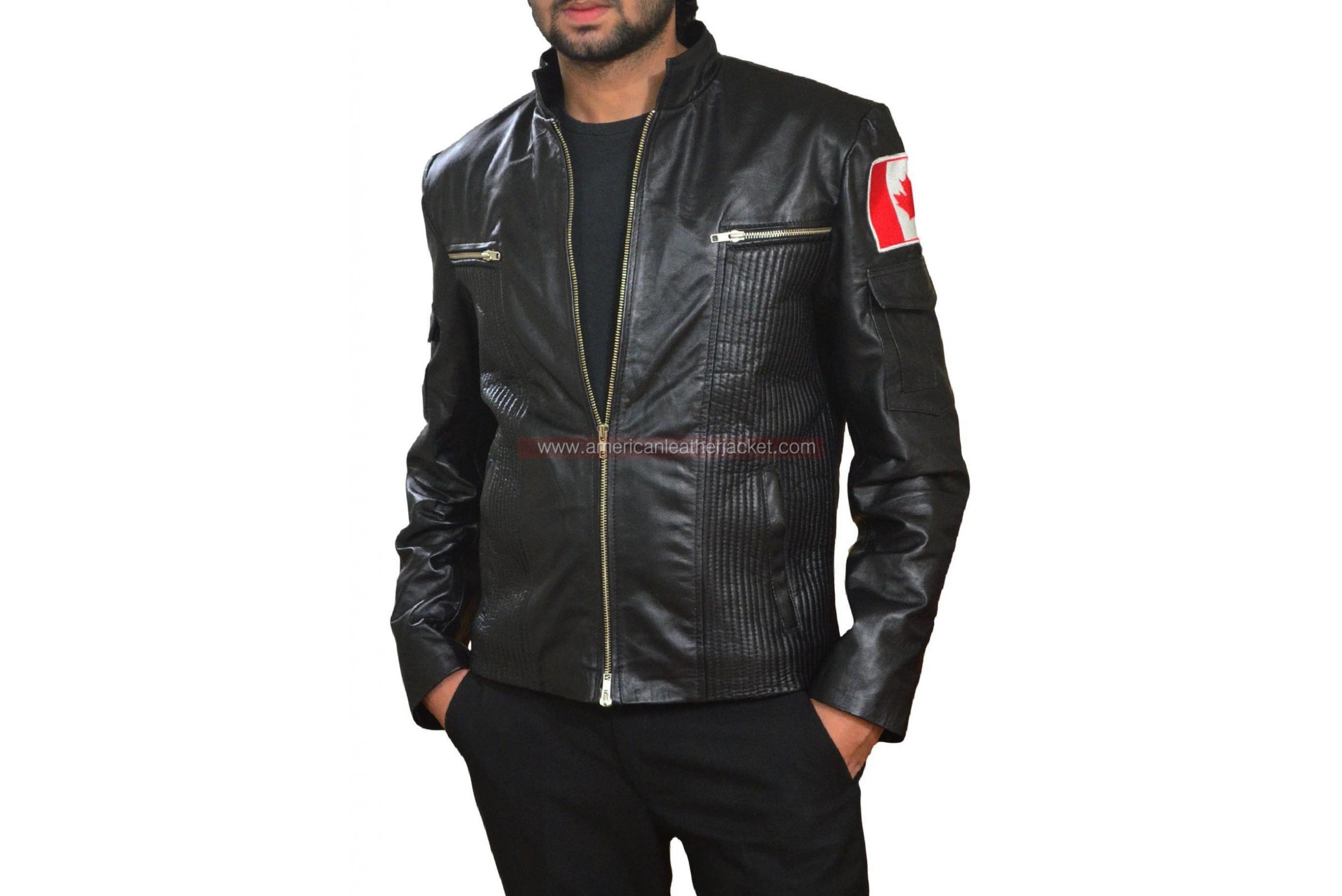 Stargate Atlantis Dr Rodney McKay Leather Jacket