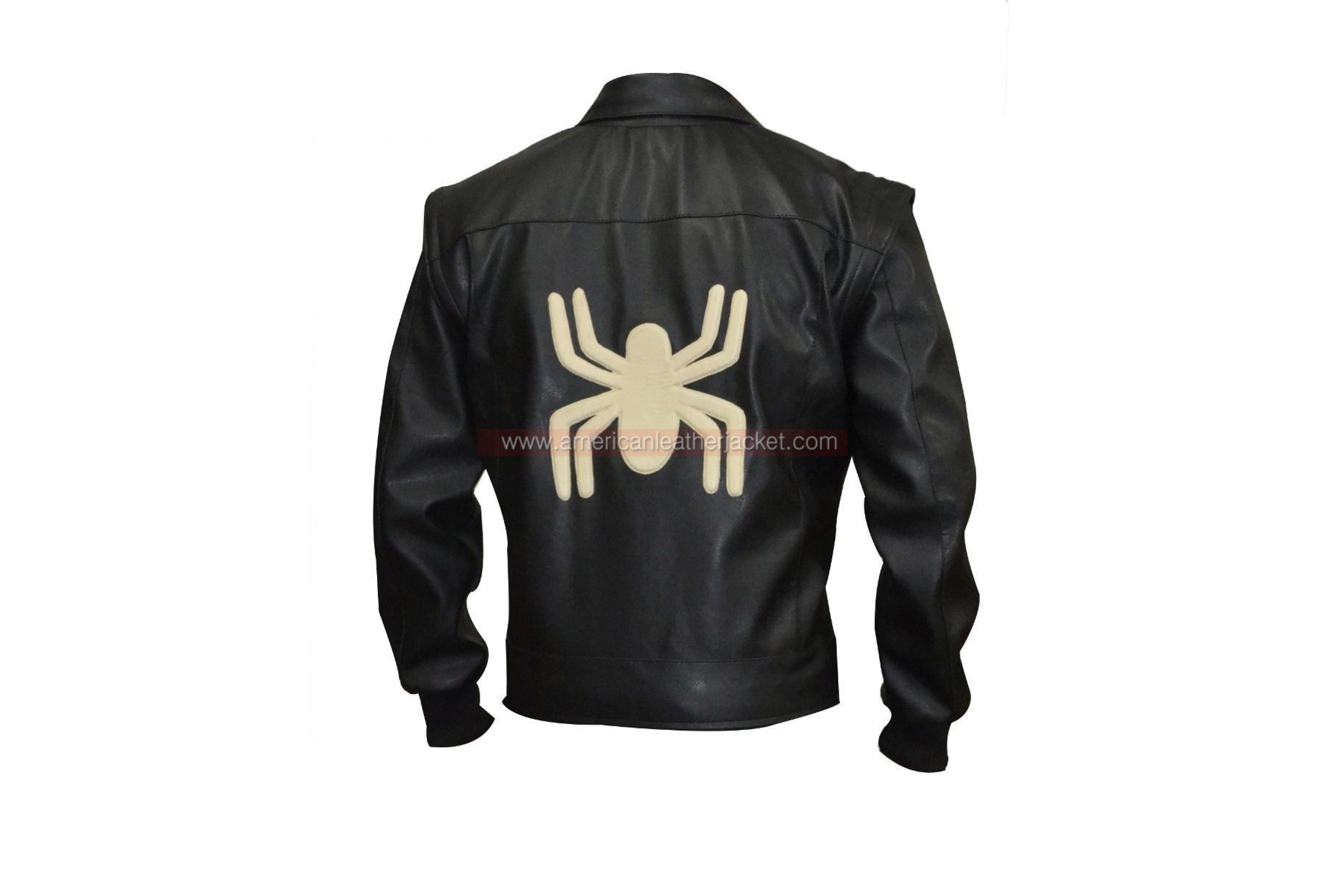 Spider-Man Noir Leather Vest Jacket | Peter Parker Comic Costume