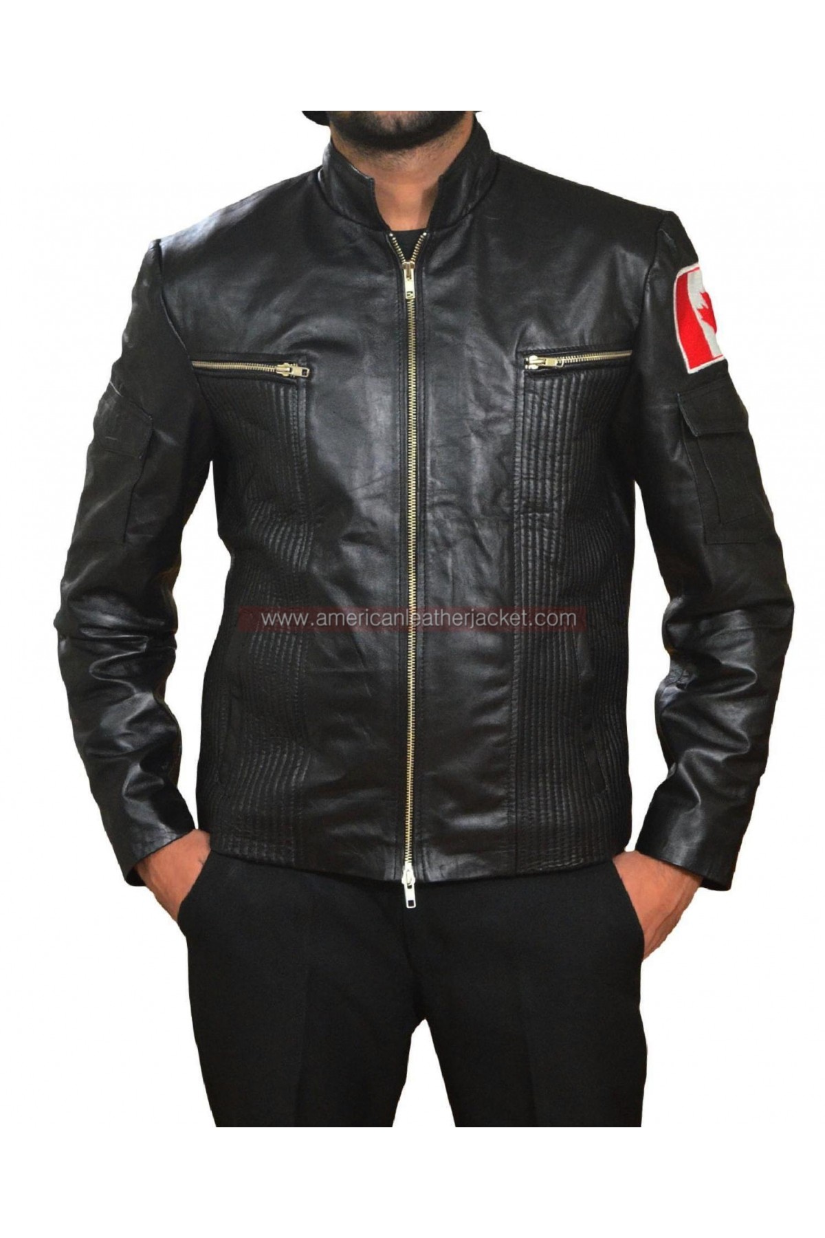 Stargate Atlantis Dr Rodney McKay Leather Jacket