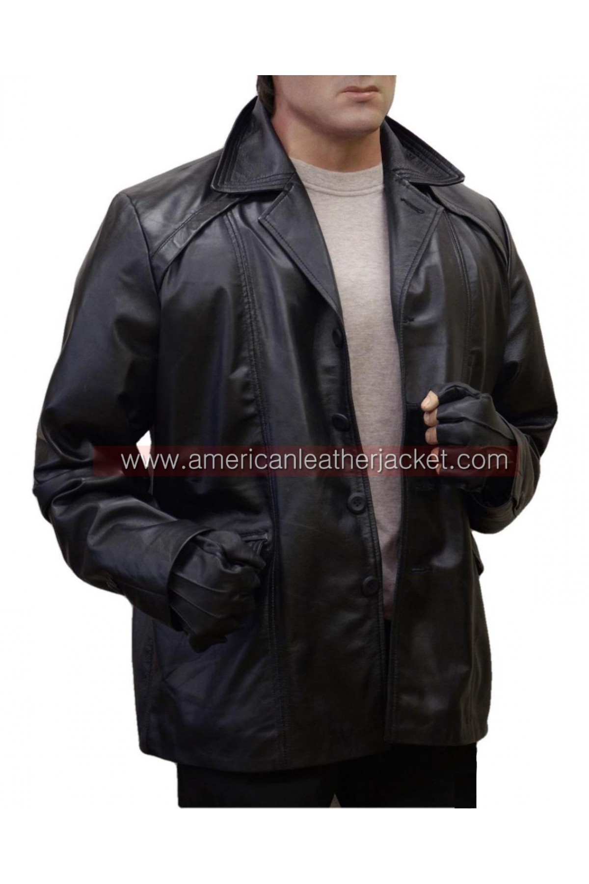 Sylvester Stallone Rocky Balboa Leather Coat Jacket