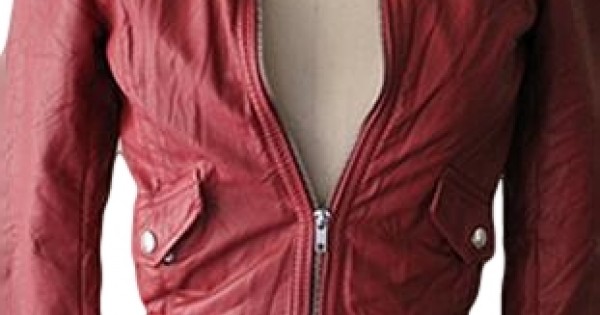 Teen Wolf Lydia Martin Red Leather Jacket | Holland Roden Jacket