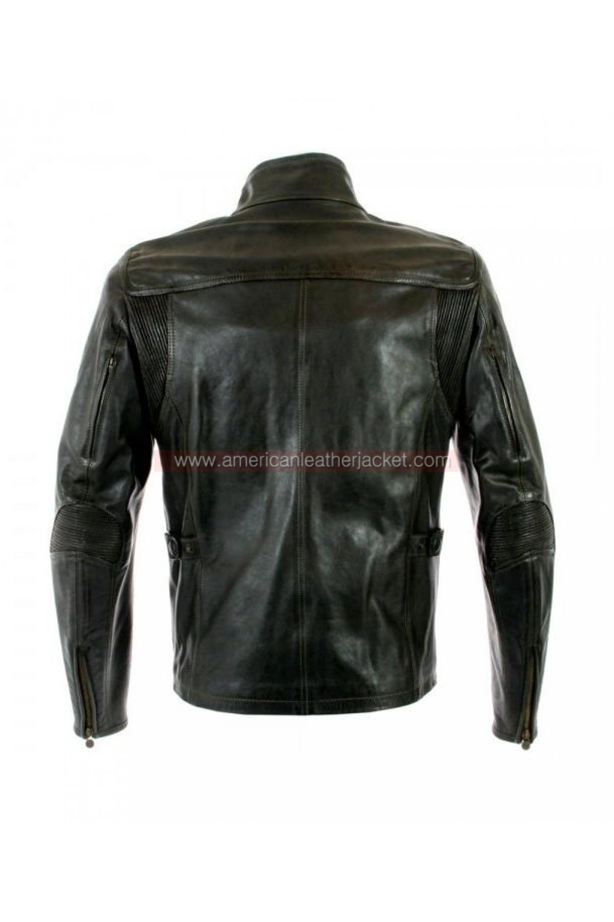 Terminator Genisys 2015 Leather Jacket | Arnold Schwarzenegger Biker Jacket