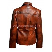The Hunger Games Brown Leather Jacket - Katniss Everdeen Jacket
