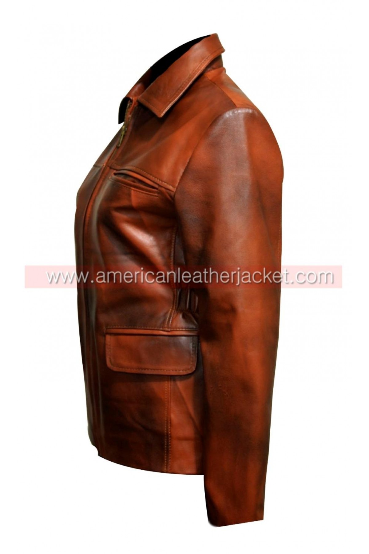 The Hunger Games Brown Leather Jacket - Katniss Everdeen Jacket