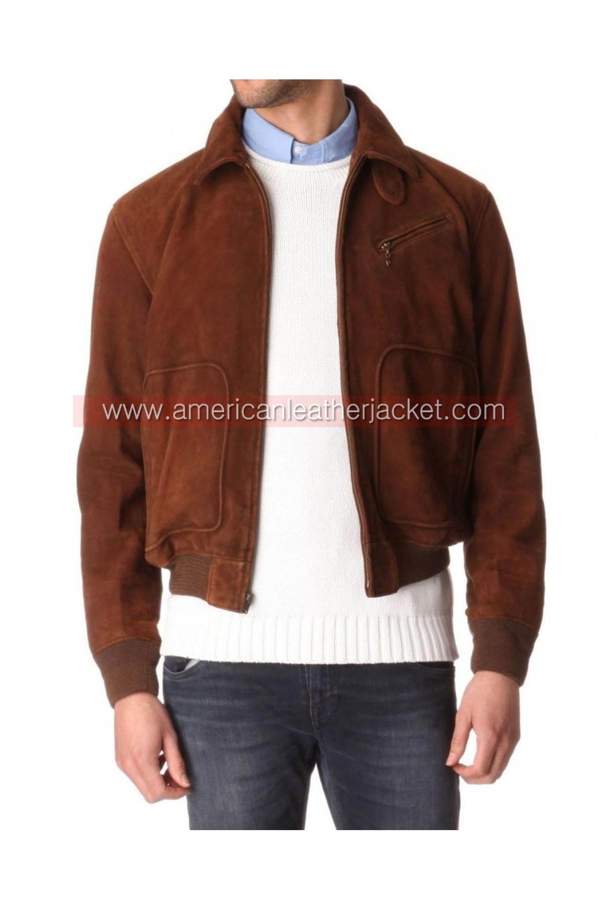 The Man from U.N.C.L.E Illya Suede Leather Jacket
