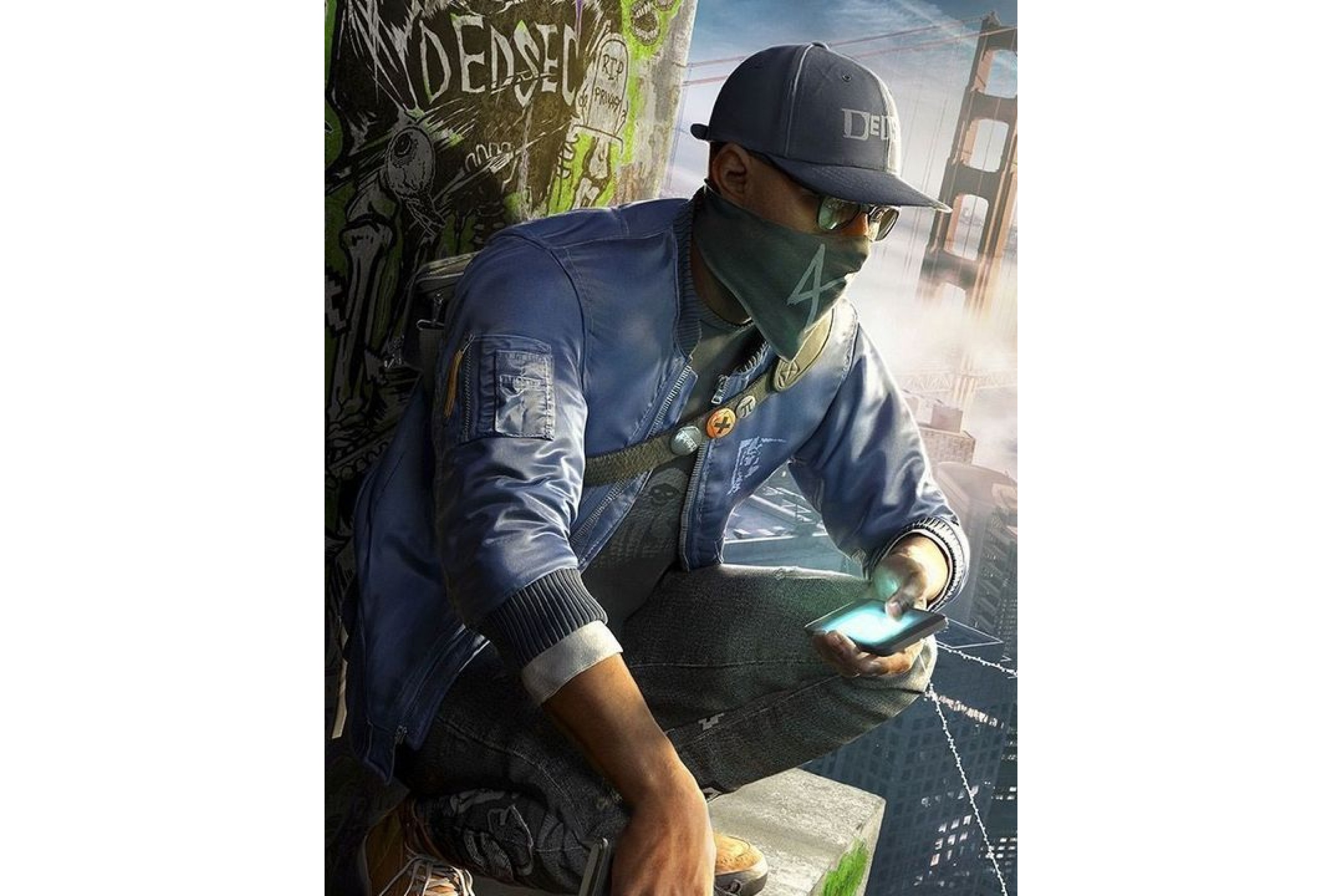 Marcus Holloway Watch Dogs 2 Leather Jacket