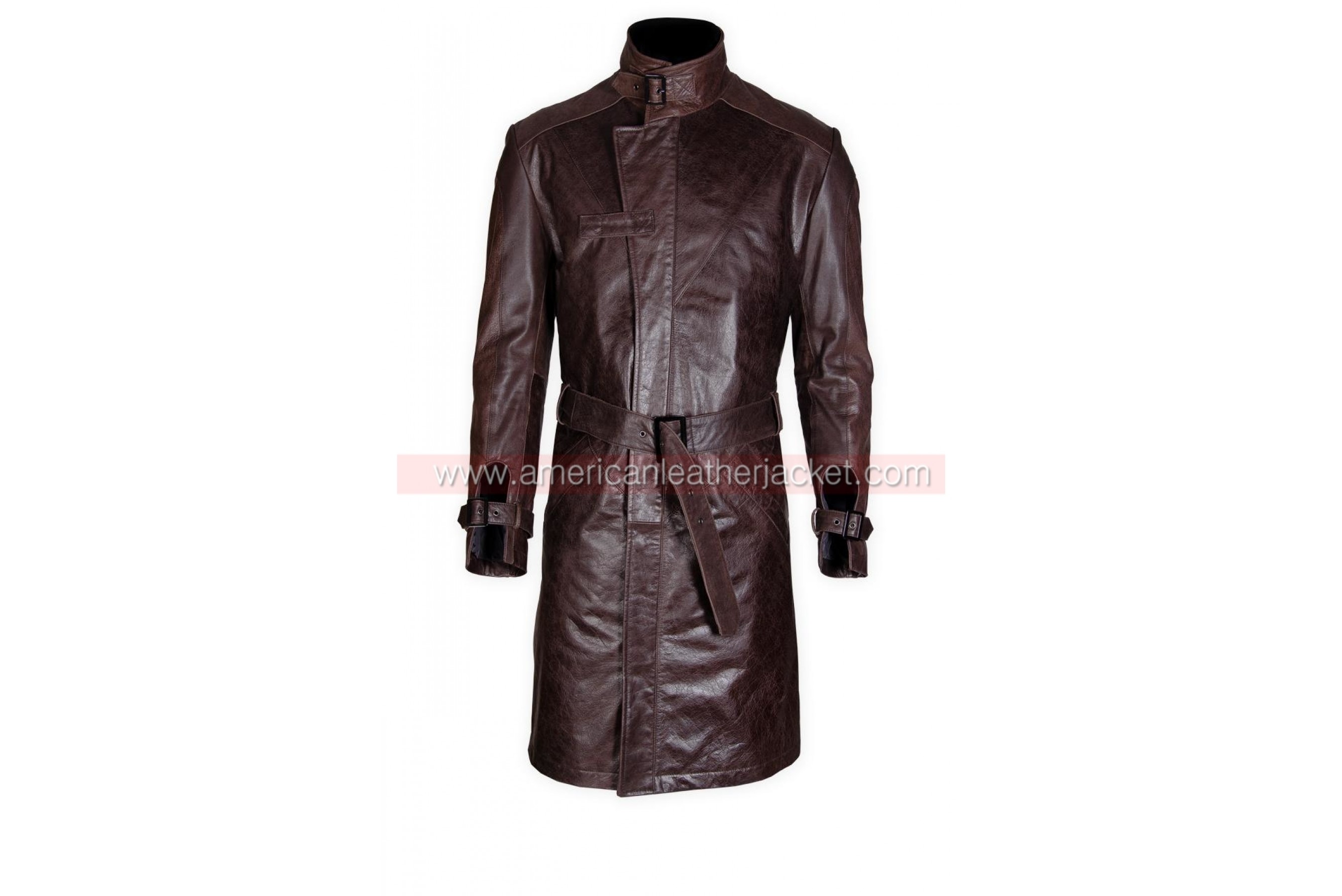 Watch Dogs Aiden Pearce Leather Jacket Coat - Premium Edition