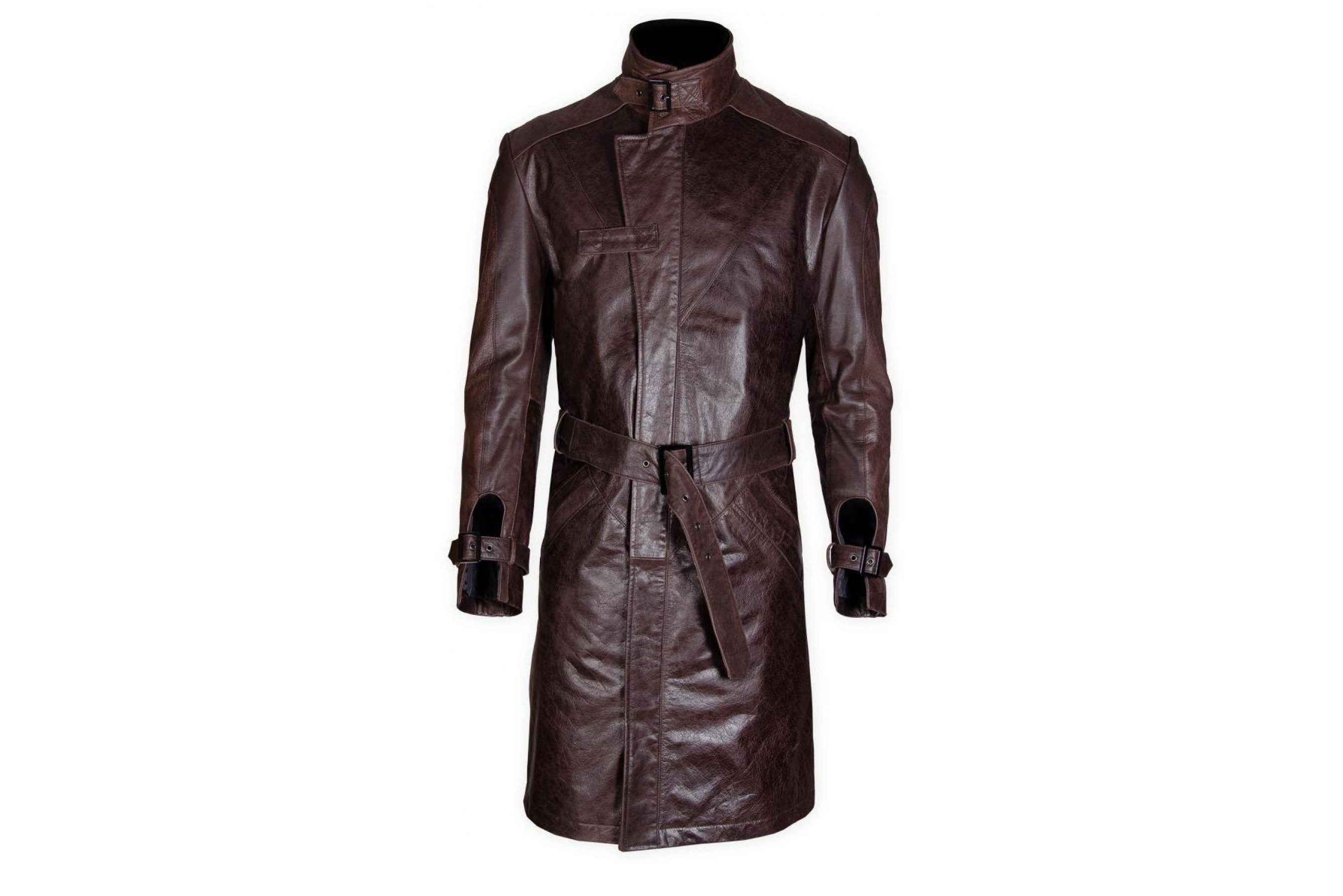 Watch Dogs Aiden Pearce Leather Jacket Coat - Premium Edition