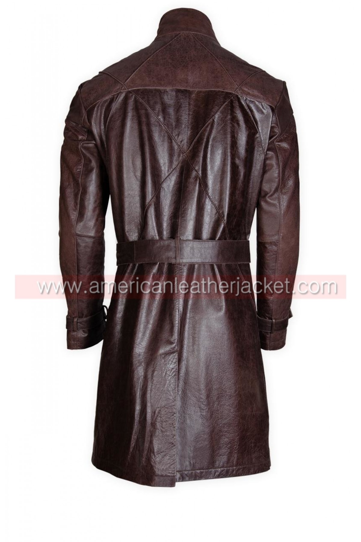 Watch Dogs Aiden Pearce Leather Jacket Coat - Premium Edition