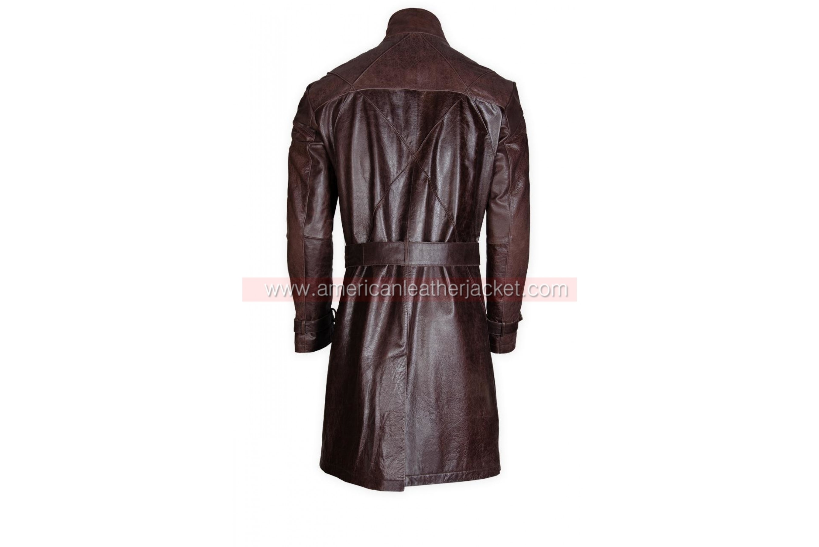 Watch Dogs Aiden Pearce Leather Jacket Coat - Premium Edition