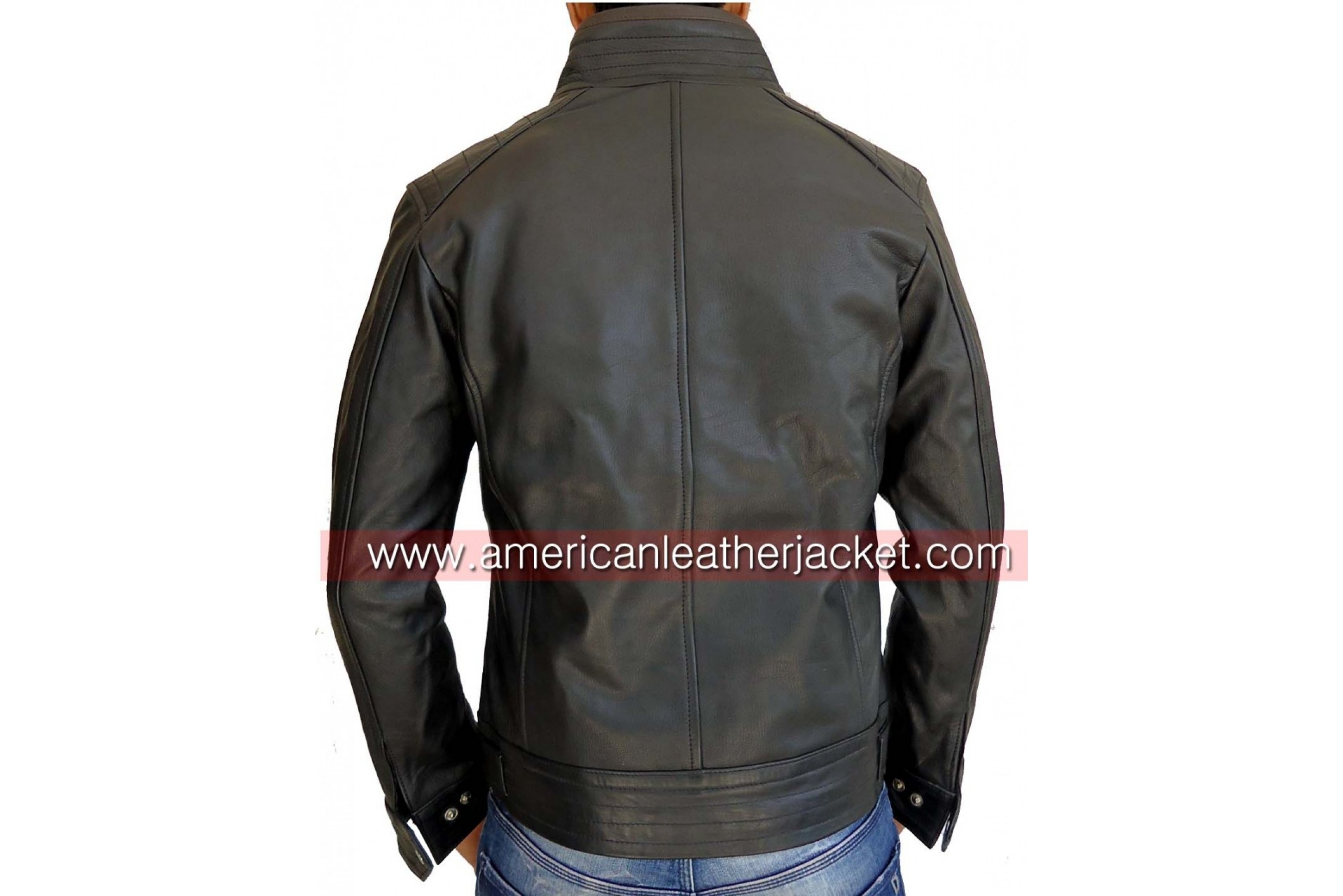 The Bourne Legacy Leather Jacket | Aaron Cross Jeremy Renner Jacket