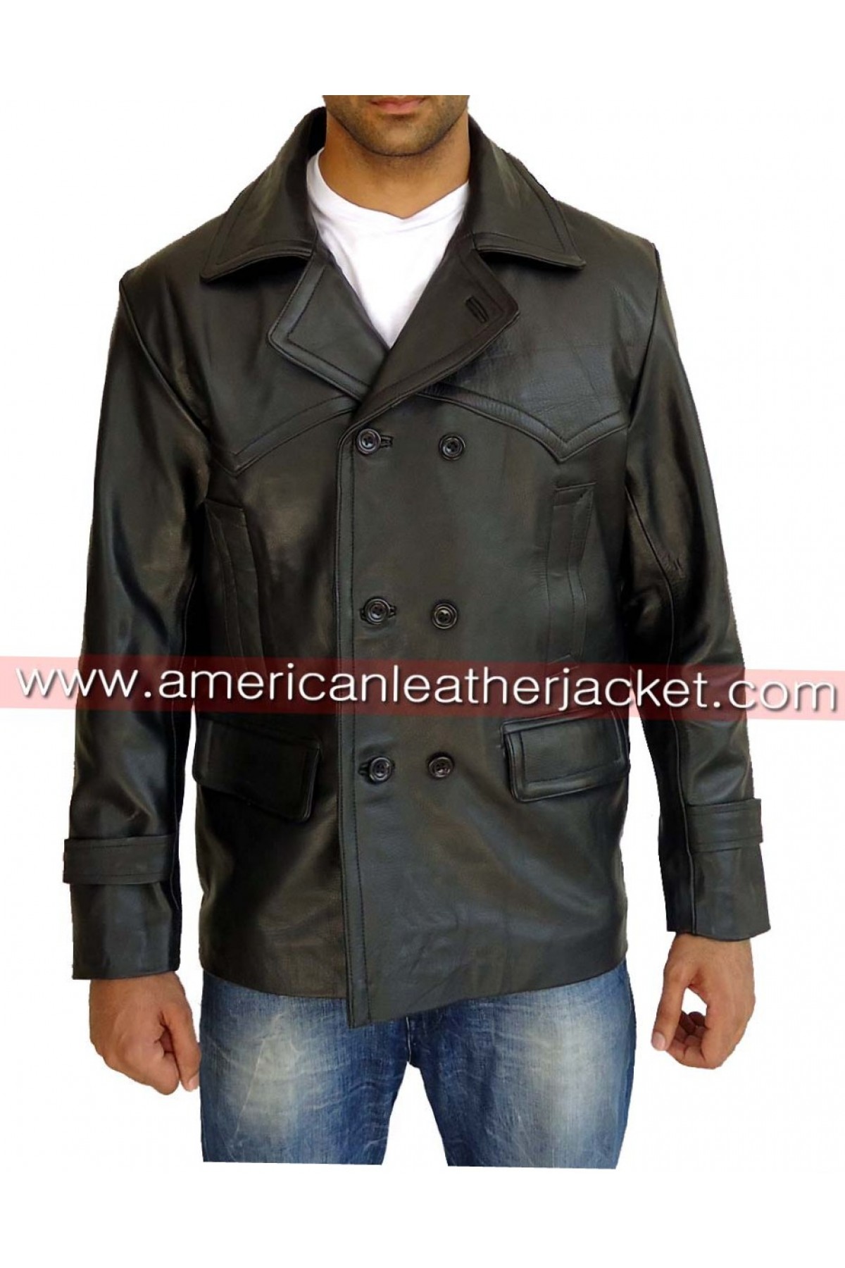 Dr Doctor Who Leather Jacket Coat | American Leather Jacket