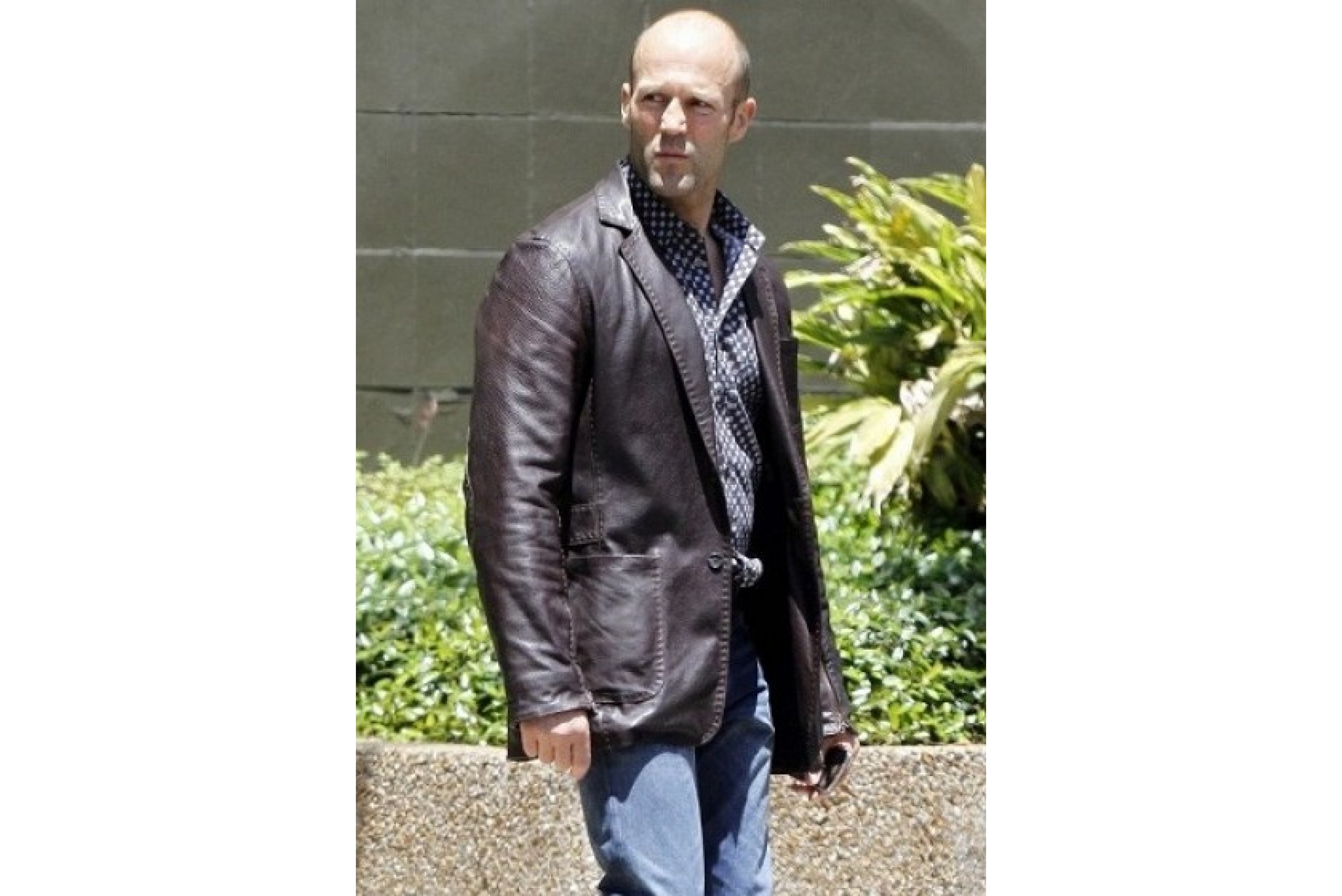 Fast and Furious 7 Leather Jacket - Jason Statham Ian Shaw Coat