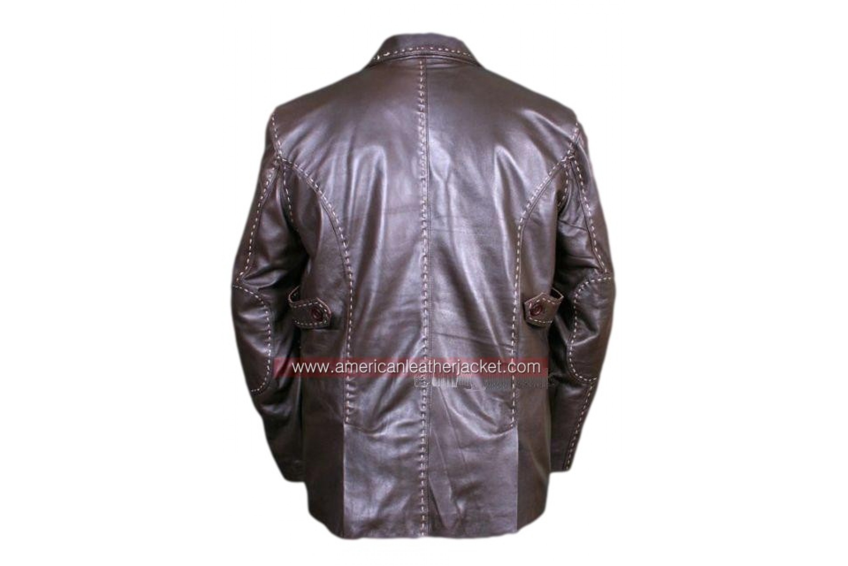 Fast and Furious 7 Leather Jacket - Jason Statham Ian Shaw Coat