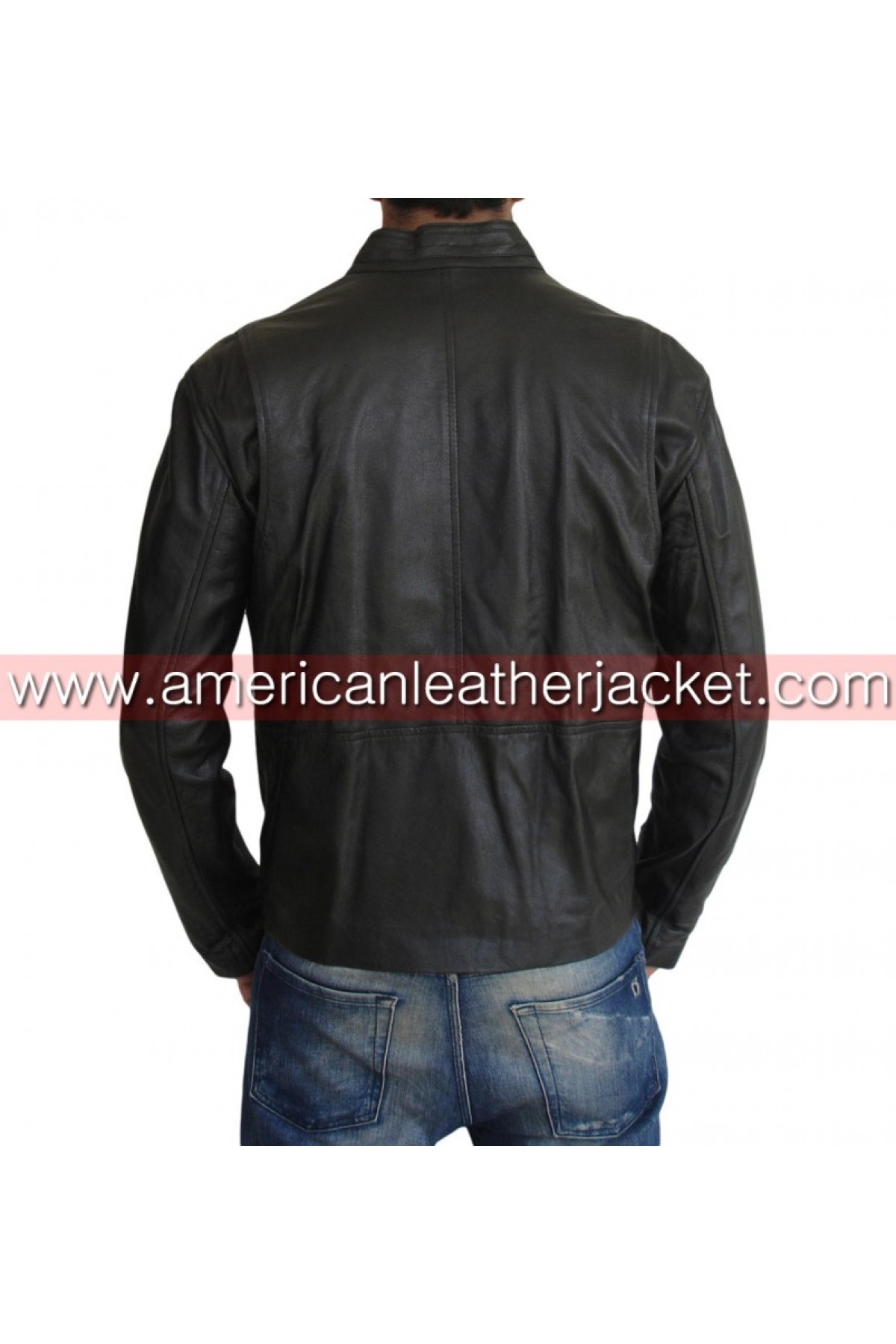 Tony Stark Iron Man Leather Jacket Black Leather Jacket