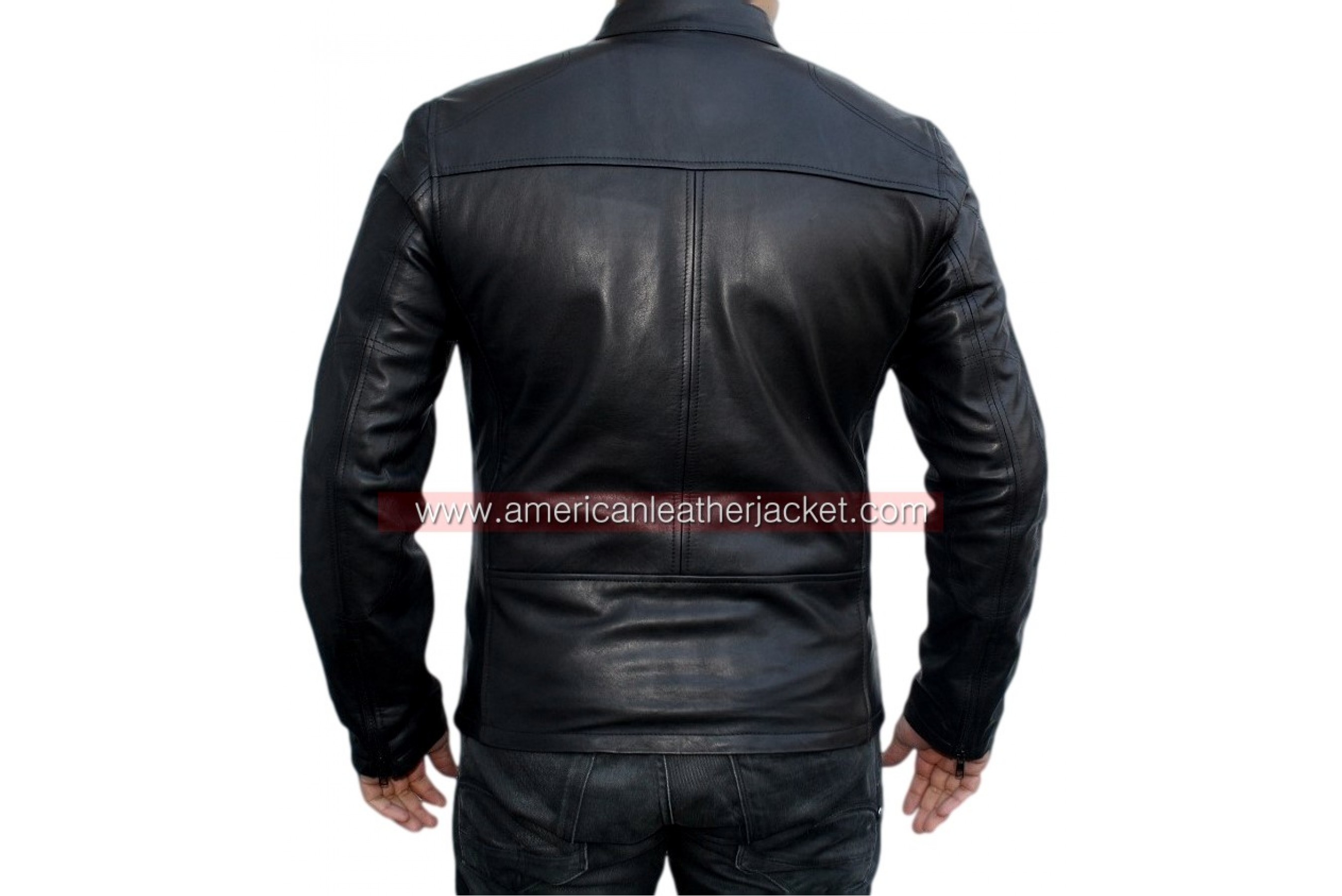 James T. Kirk Star Trek Leather Jacket - americanleatherjacket.com