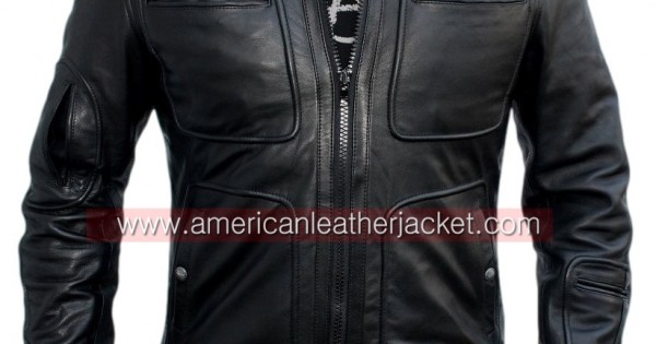 James T. Kirk Star Trek Leather Jacket - americanleatherjacket.com