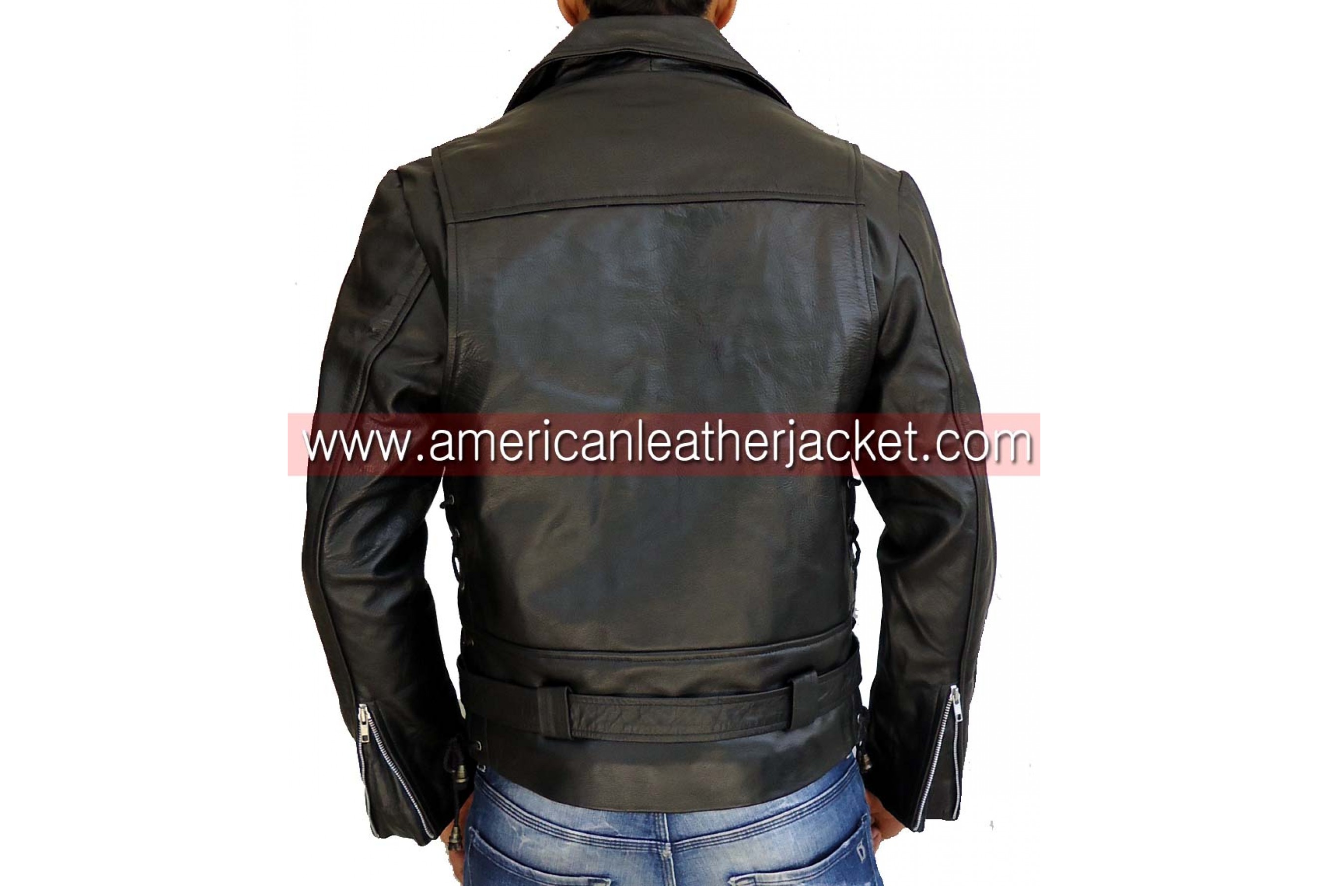 Terminator 2 Leather Jacket | Replica T2 Motorcycle Jacket