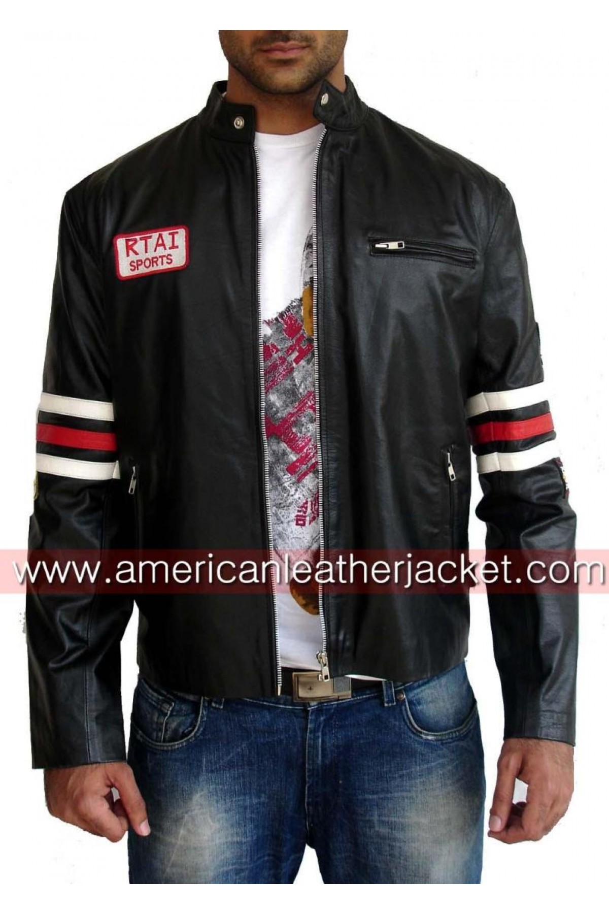 House M.D Leather Jacket - RTAI Sports Motorcycle Leather Jacket