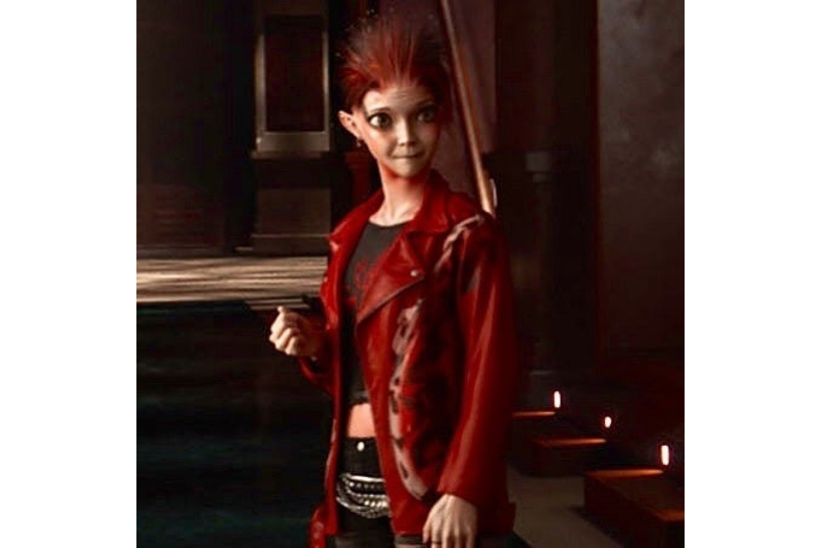 Ready Player One Art3mis Samantha Red Leather Jacket