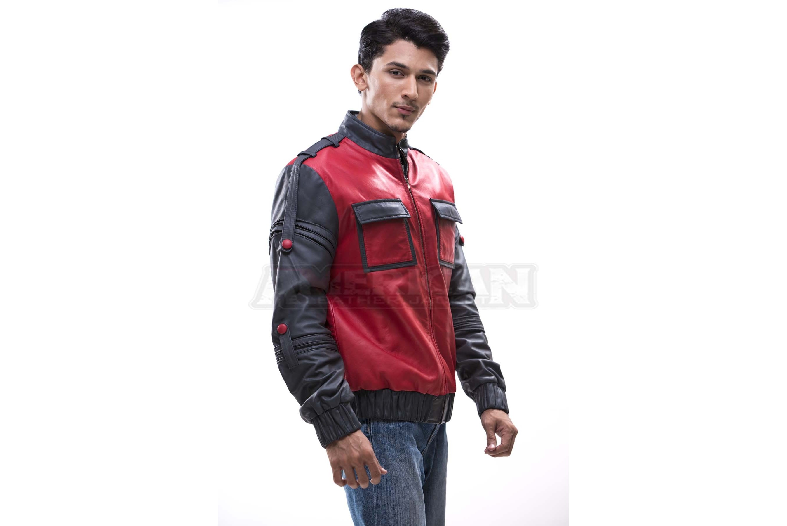 Back to the Future Part II Marty McFly Jacket - Real Leather