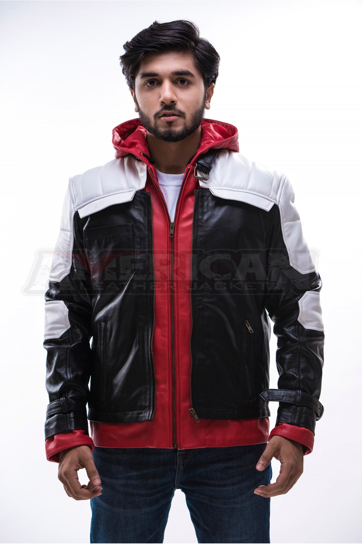 Batman Arkham Knight Red Hood Leather Jacket
